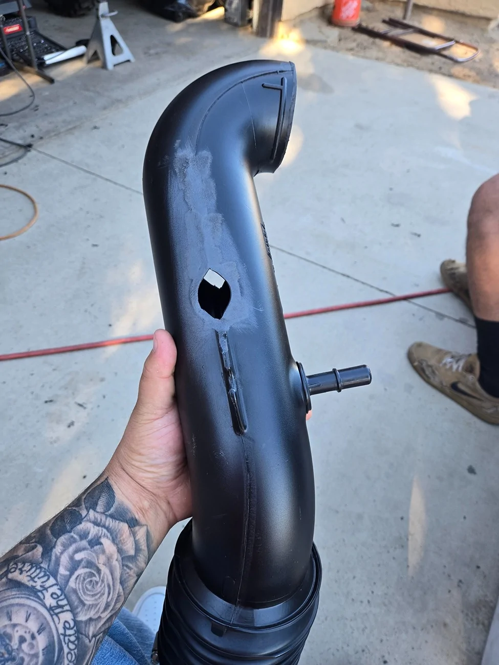 BOSS 302 Intake Manifold installed on 2024 F-150 5.0 | F150gen14 ...