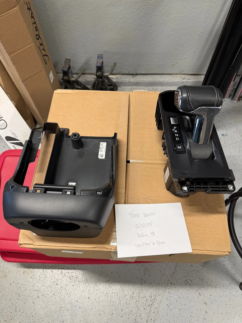 Texas - Console shifter conversion parts | F150gen14 -- 2021+ Ford F ...