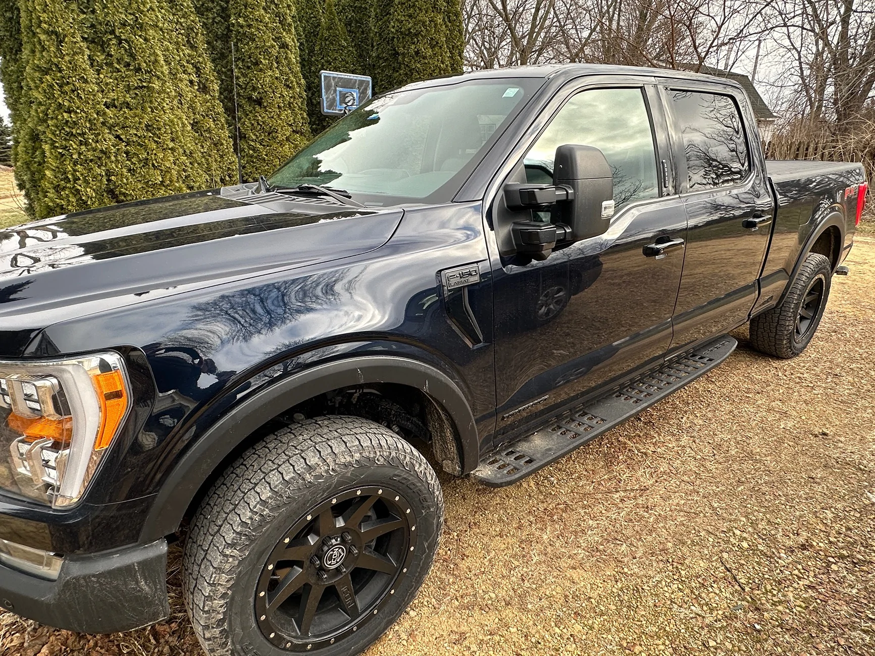 Will OEM F250 crew cab side steps fit a f150 crew same model year ...