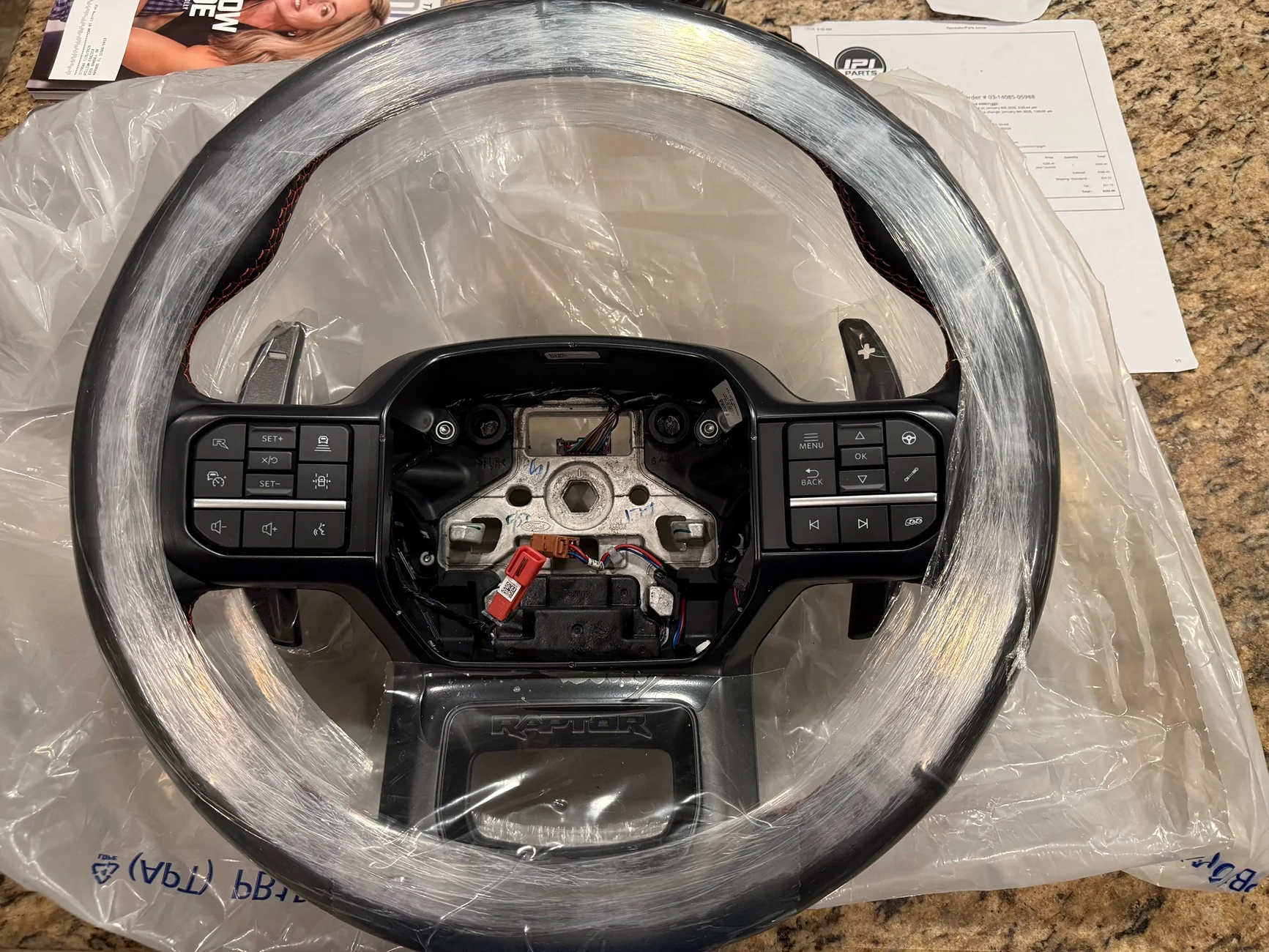 Raptor steering wheel on 24/25 Lariat…anyone done it? | Page 3 ...