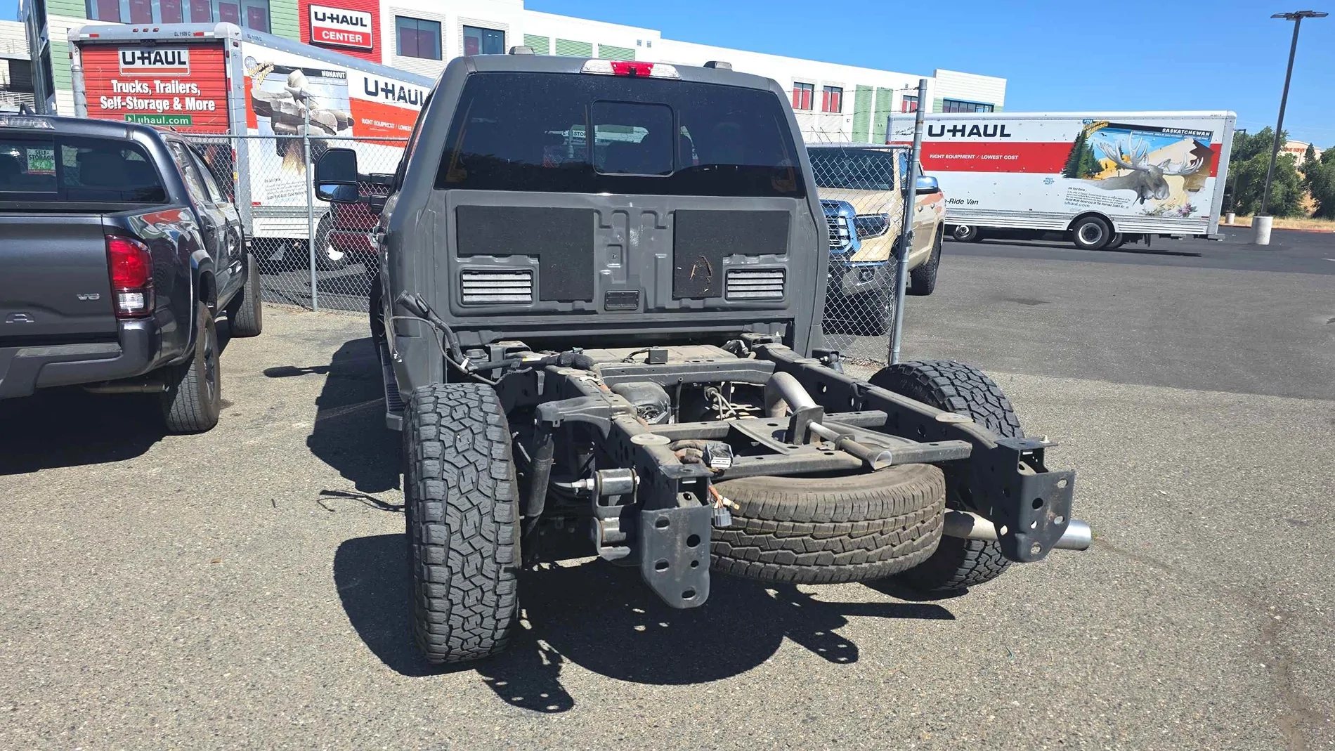 Truck without the Bed (photos) | F150gen14 -- 2021+ Ford F-150, Tremor ...