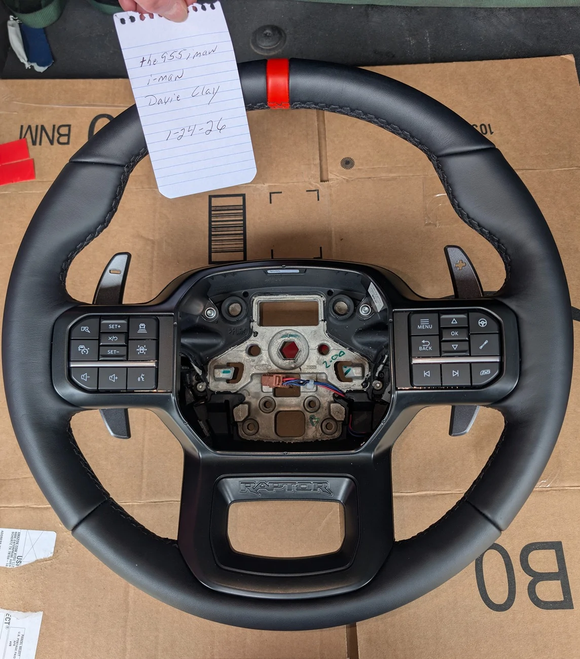 Georgia - 3rd Gen Raptor Steering Wheel | F150gen14 -- 2021+ Ford F-150 ...