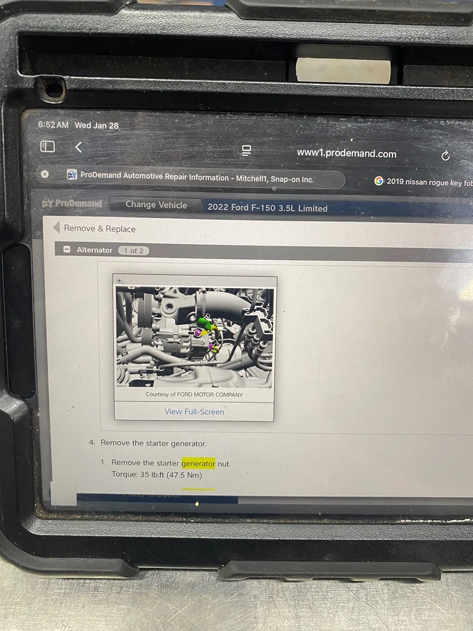 Service Manual Replacement procedure for BISG? | F150gen14 -- 2021 ...