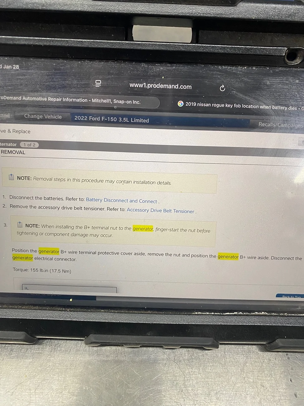 Service Manual Replacement procedure for BISG? | F150gen14 -- 2021 ...