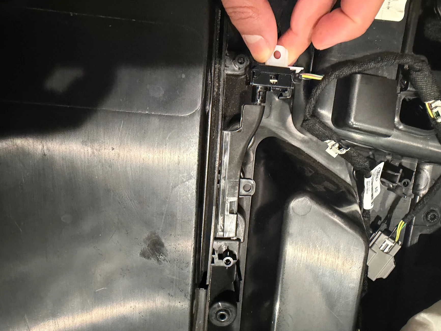 Cup holder light installation / media bin light / glove box light ...