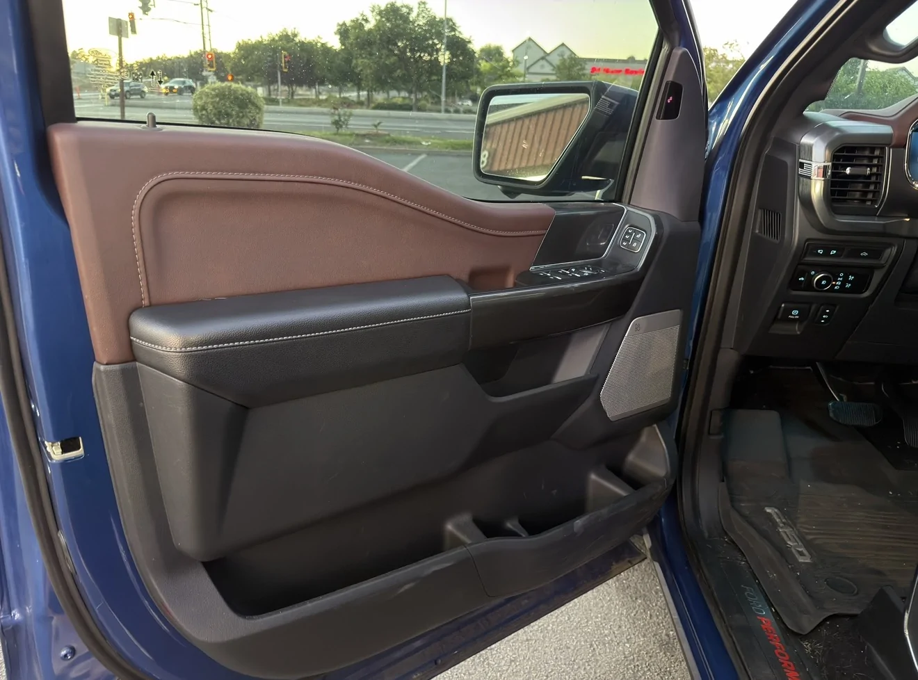 California - Lariat Carmine Red Dash panels, Door panels, center ...