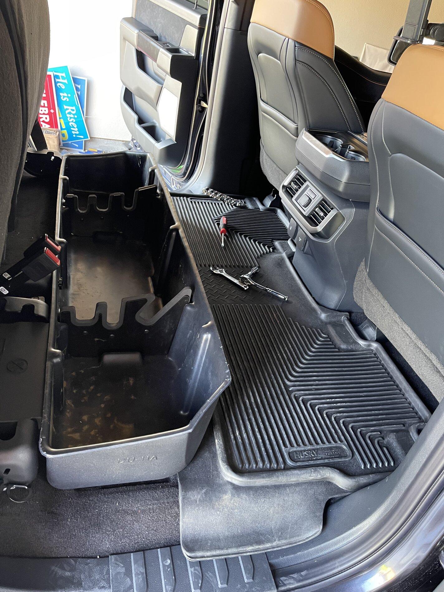 Fold flat storage delete | F150gen14 -- 2021+ Ford F-150, Tremor ...