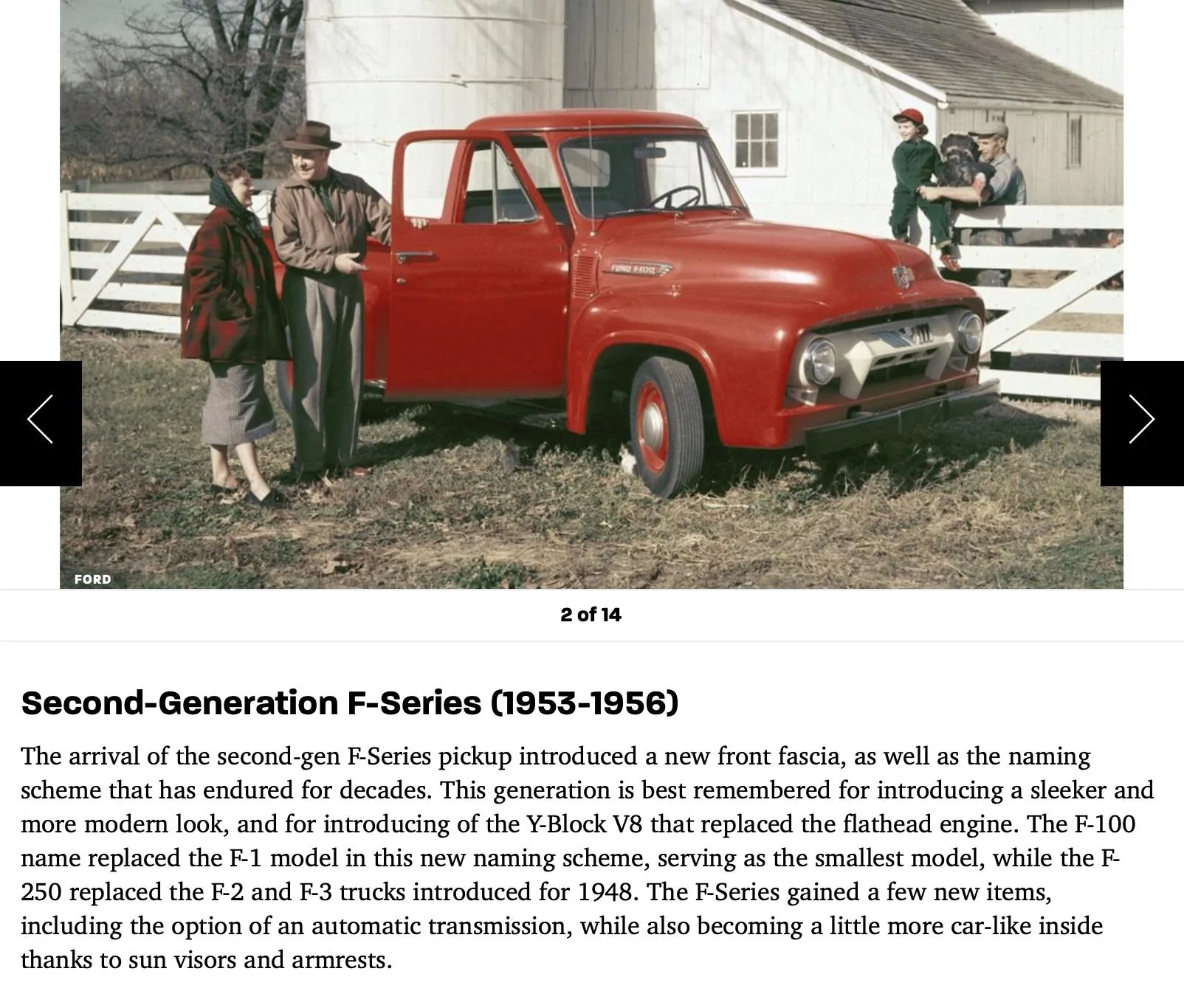 Ford F-Series Trucks: A Quick Visual Guide to All 14 Generations ...