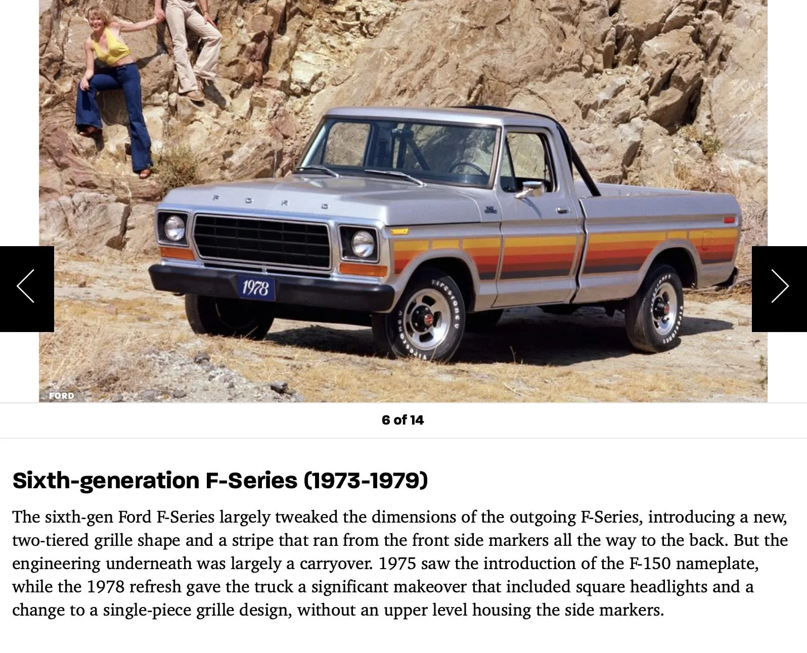 Ford F-Series Trucks: A Quick Visual Guide to All 14 Generations ...