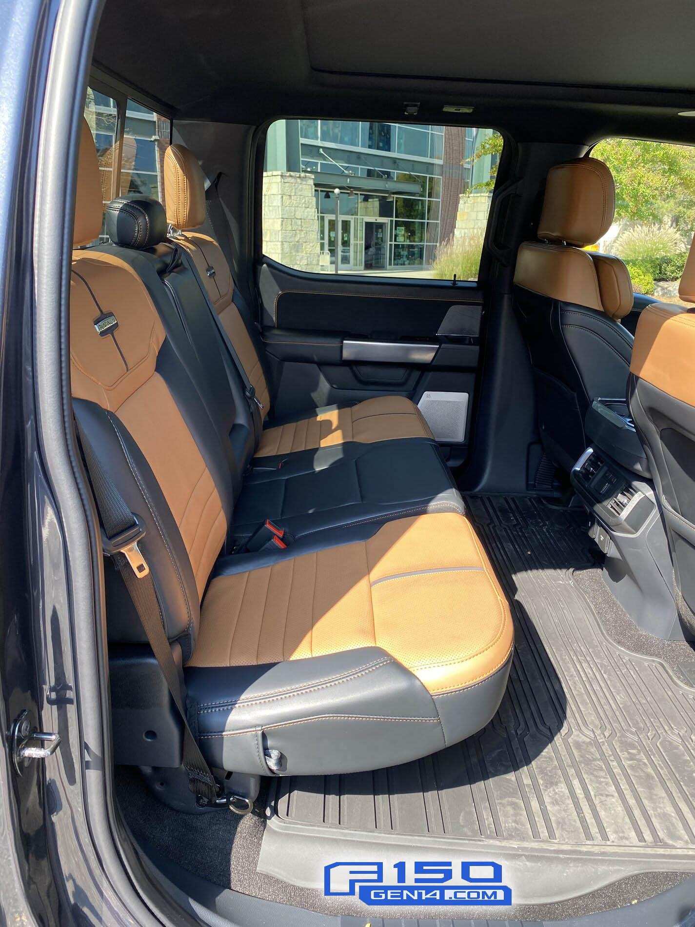 PLATINUM Interior Photos & Videos (2021+ F-150 -- 14th Gen) | F150gen14 ...
