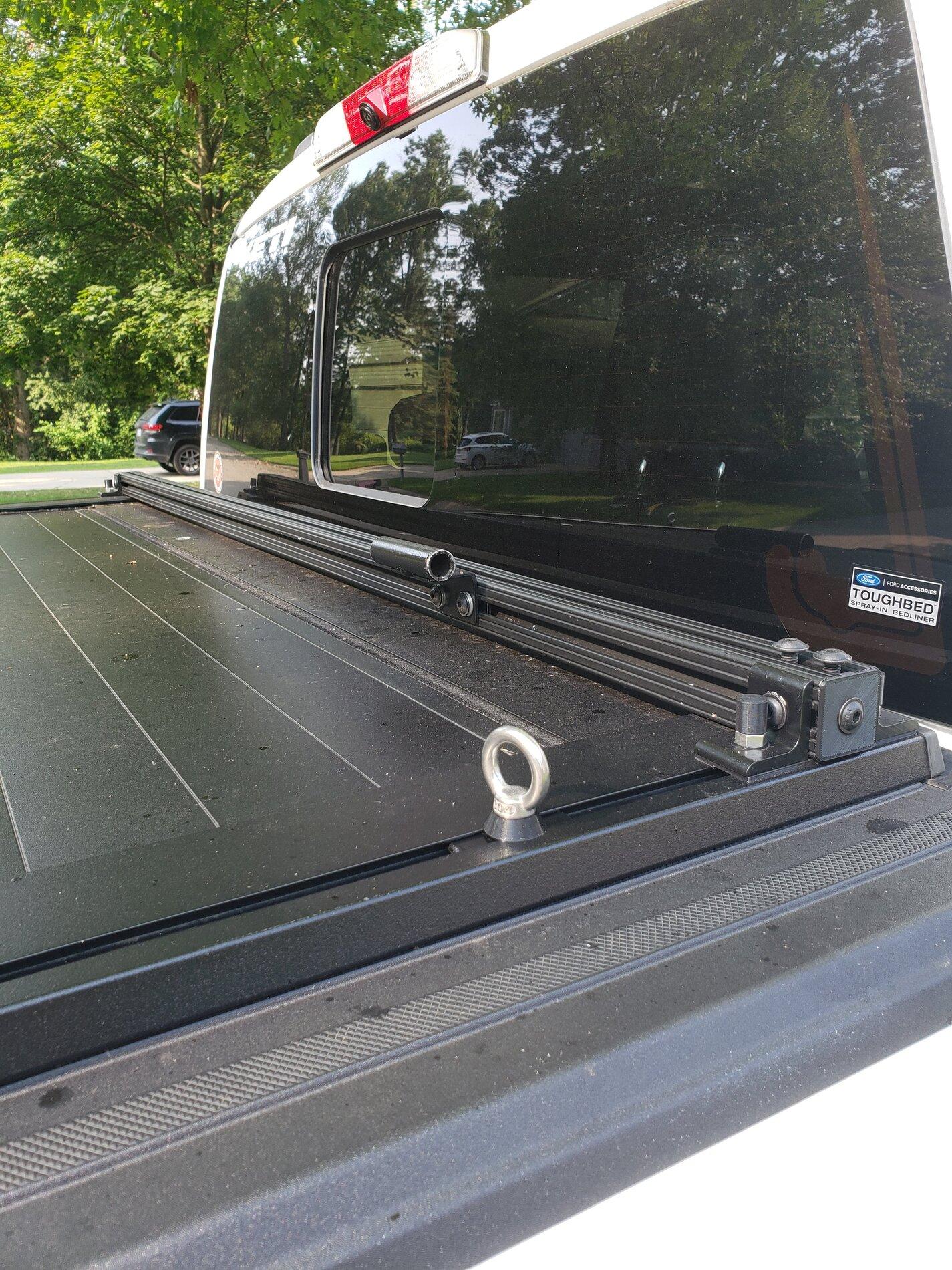Retrax XR slot rails in action | F150gen14 -- 2021+ Ford F-150, Tremor ...