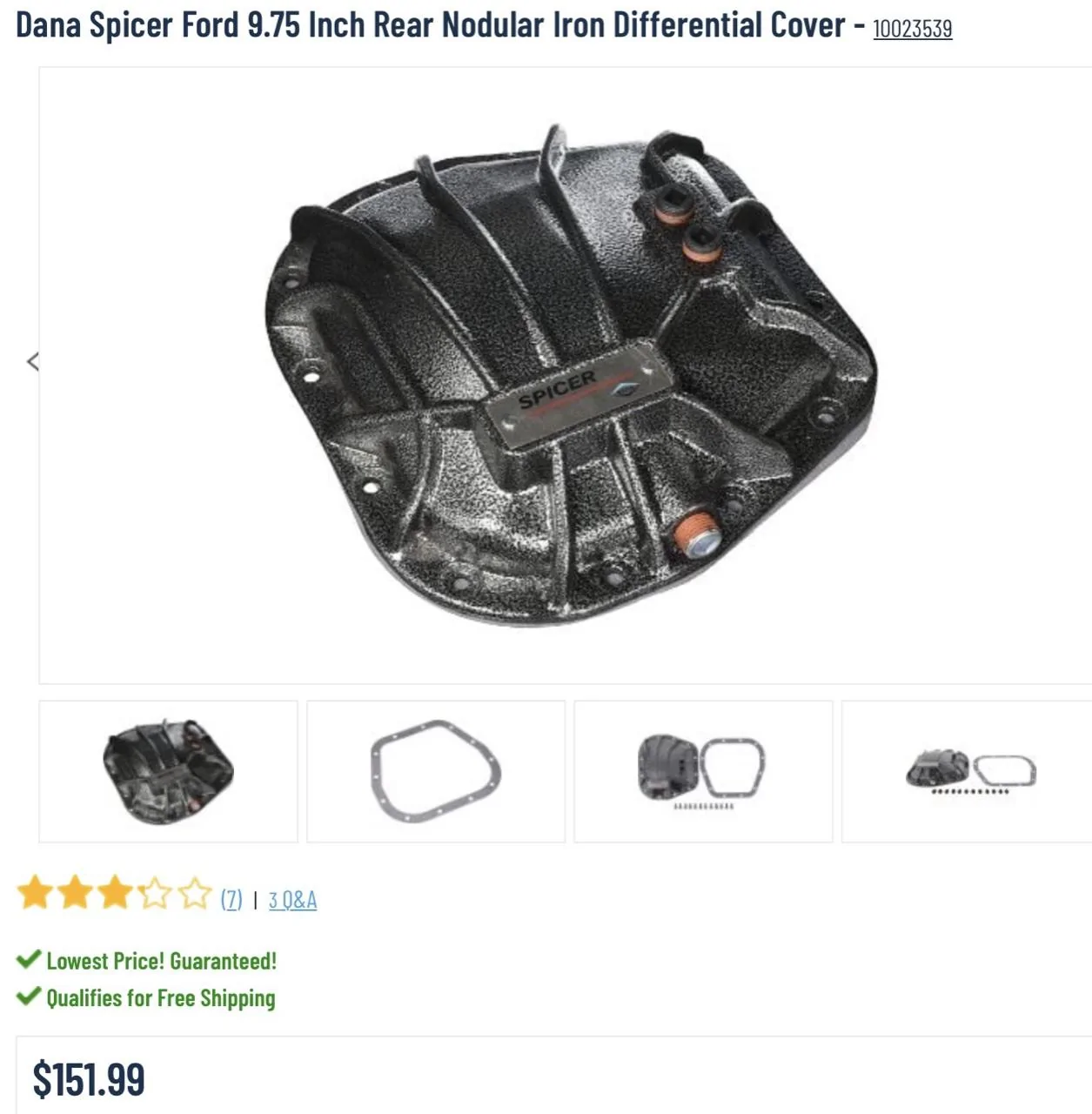 Ford Performance Diff Cover | F150gen14 -- 2021+ Ford F-150, Tremor ...