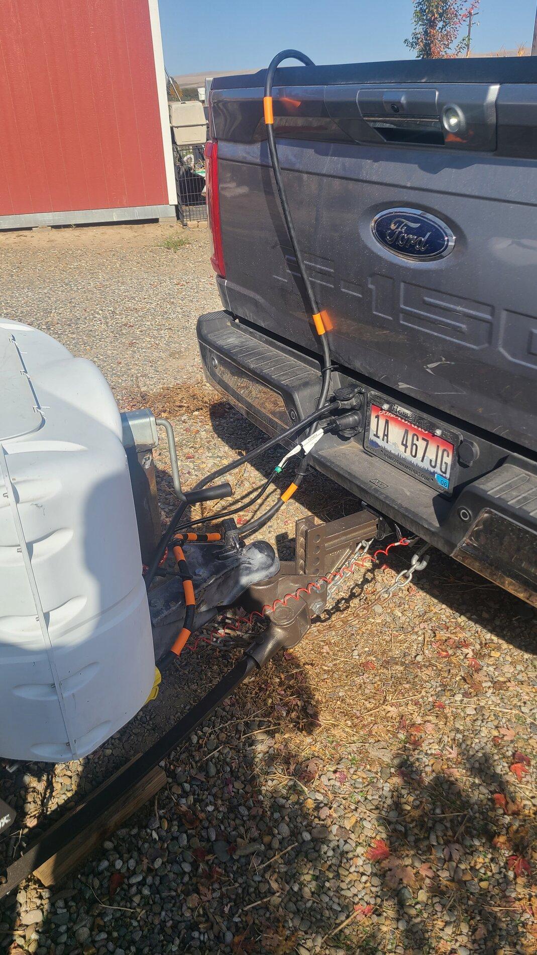 Pro Power Onboard Generator 7.2K Powering a Trailer While Driving -- IT ...