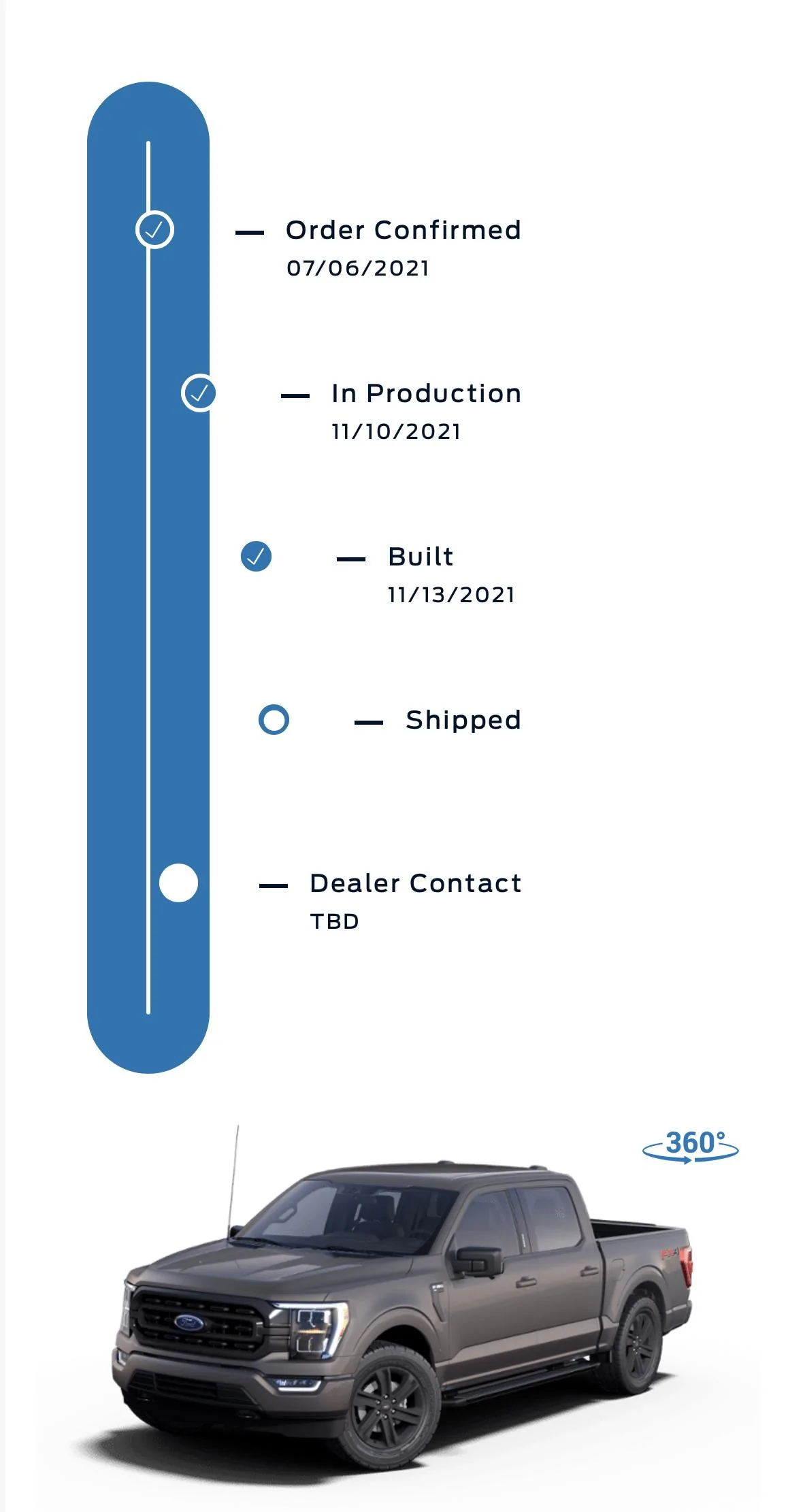 Order tracking | F150gen14 -- 2021+ Ford F-150, Tremor, Raptor Forum ...
