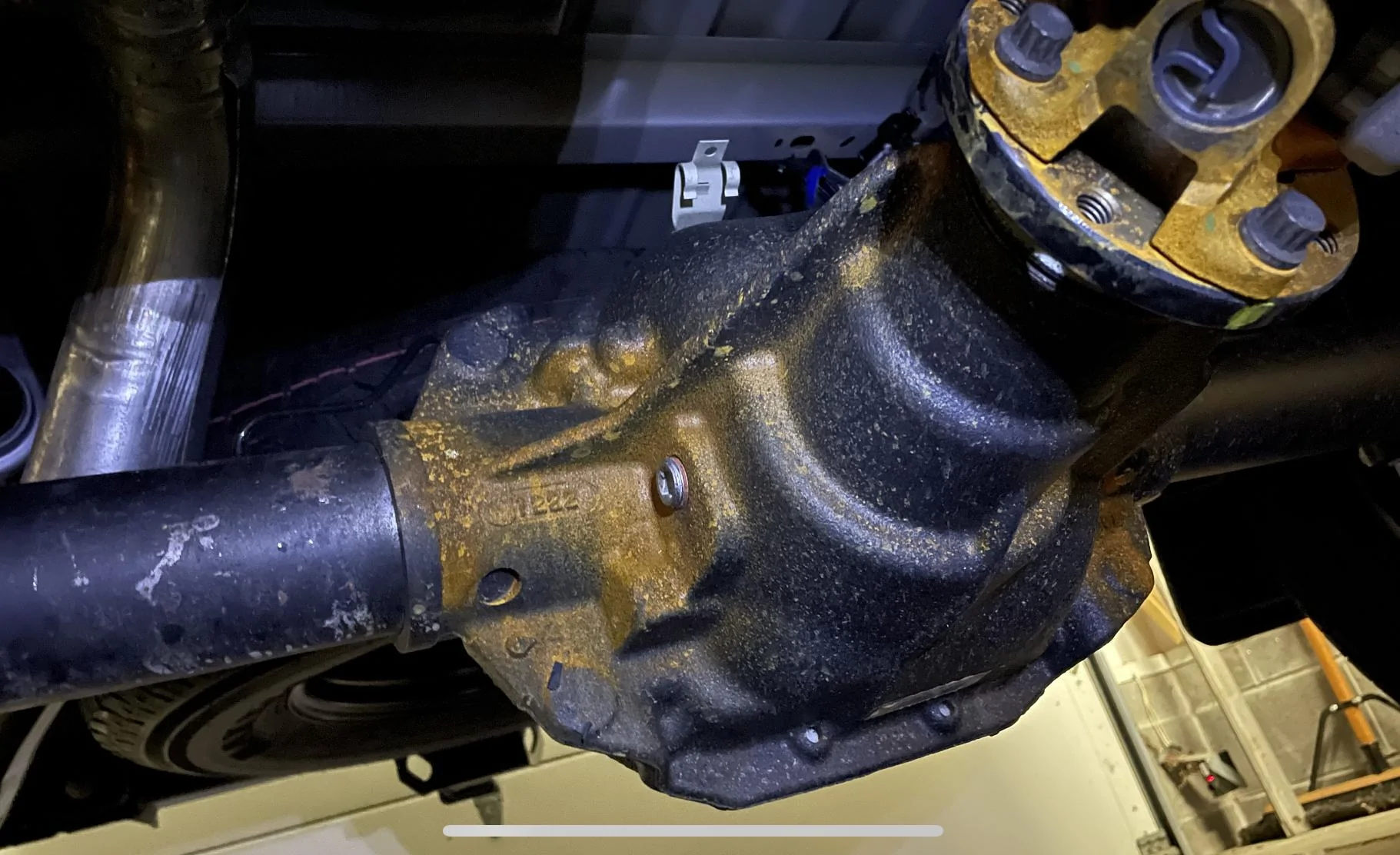 Rust under brand new truck, dealer now doing free coating | F150gen14 ...