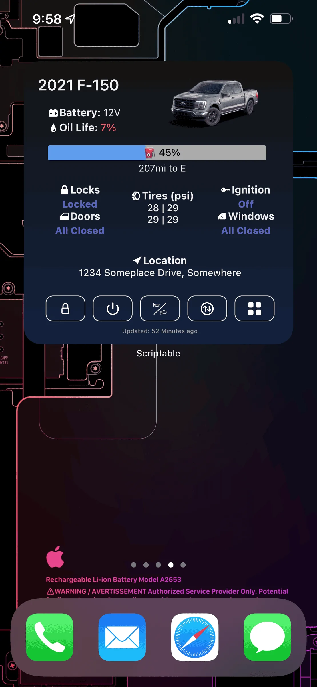 FordPass - Scriptable Widget V2022.XX (iOS, iPad, MacOS) | F150gen14 -- 2021+ Ford F-150, Tremor ...