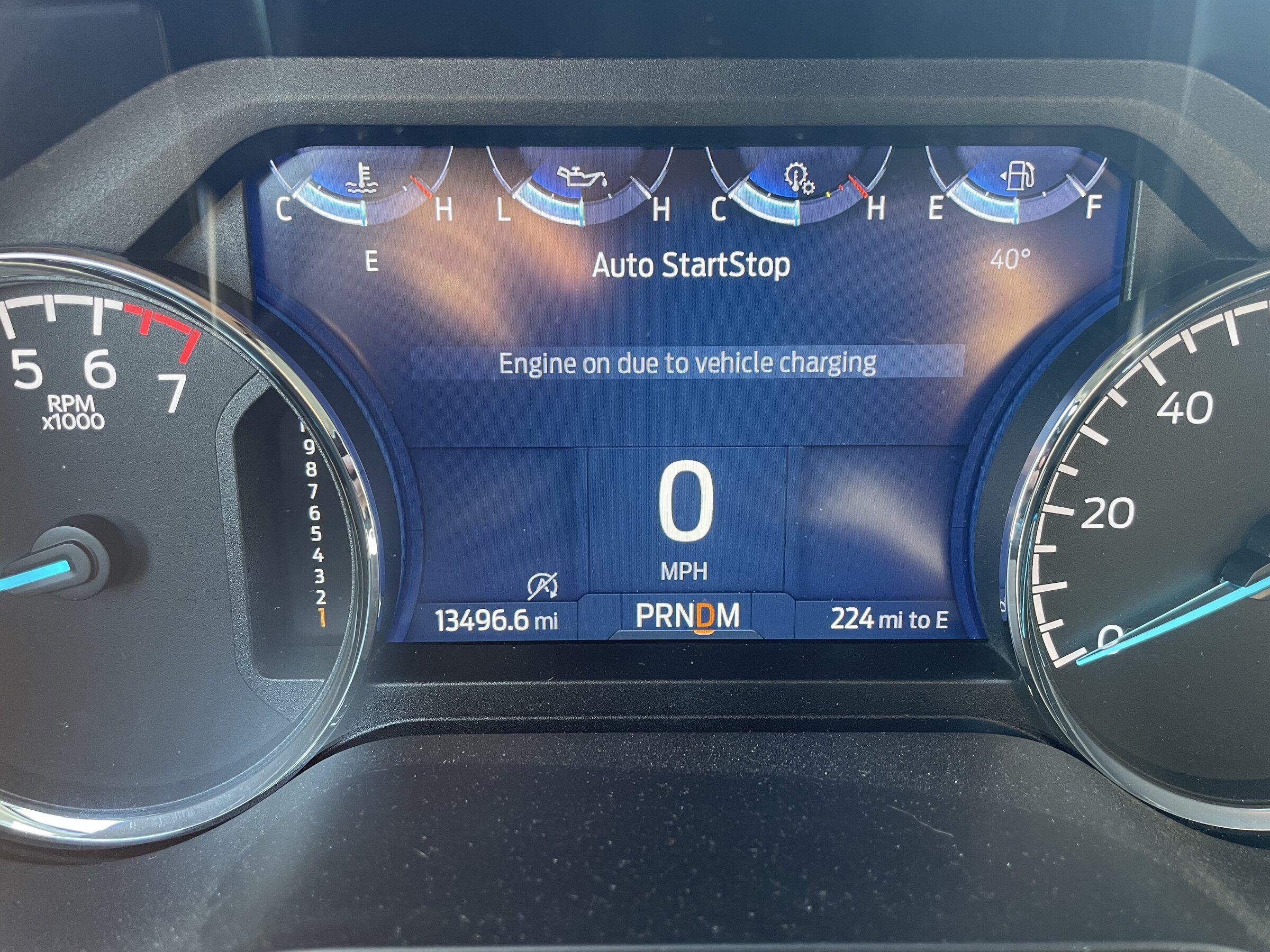 Auto start/stop not working | Page 2 | F150gen14 -- 2021+ Ford F-150 ...