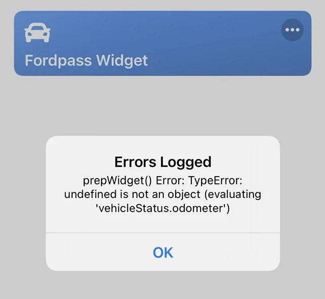 FordPass - Scriptable Widget V2022.XX (iOS, iPad, MacOS) | F150gen14 -- 2021+ Ford F-150, Tremor ...