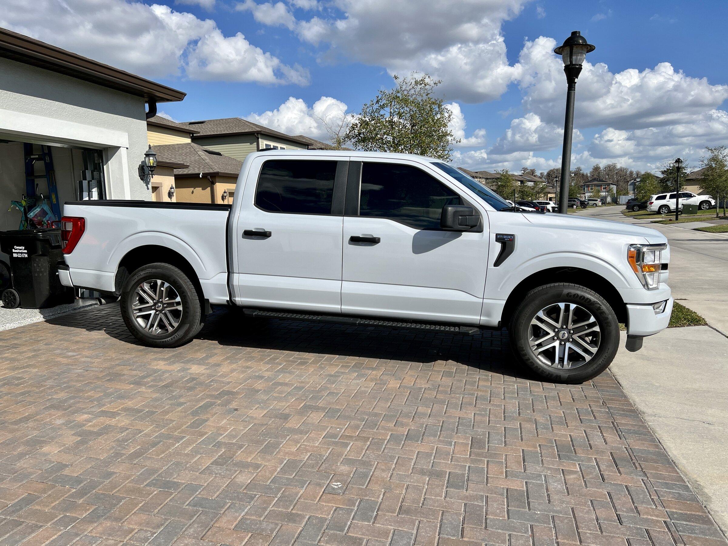 2" MotoFab Leveling Kit Install Before & After | F150gen14 -- 2021 ...