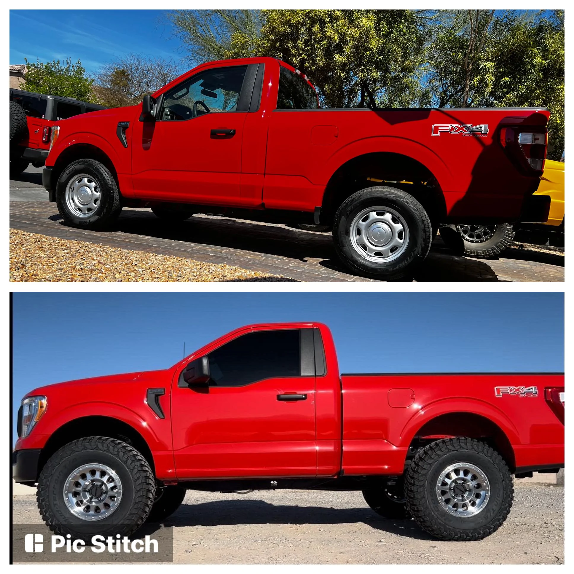2022 F-150 single cab in Race Red on 37’s | F150gen14 -- 2021+ Ford F ...
