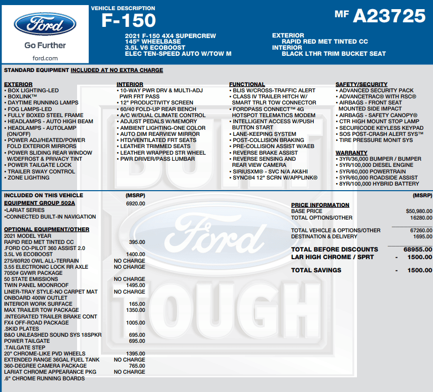 proximity sensors on front bumper? | Page 3 | F150gen14 -- 2021+ Ford F ...