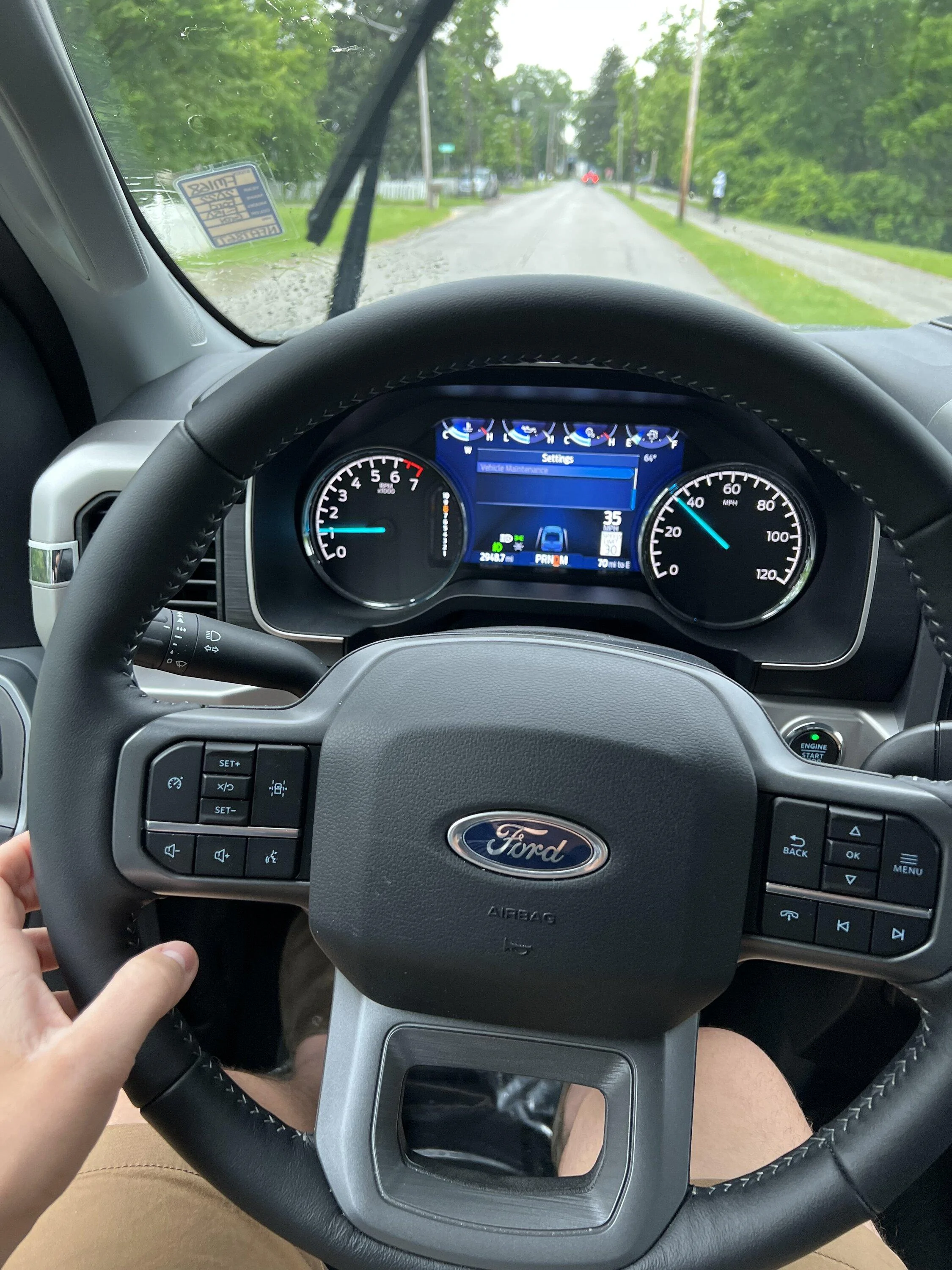 Steering wheel install/alignment off from factory? | F150gen14 -- 2021 ...