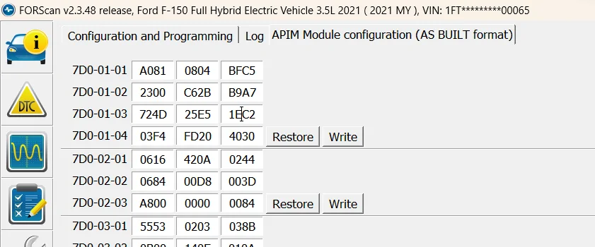 2021+ F-150 FORScan List / Database / Spreadsheet | Page 79 | F150gen14 ...