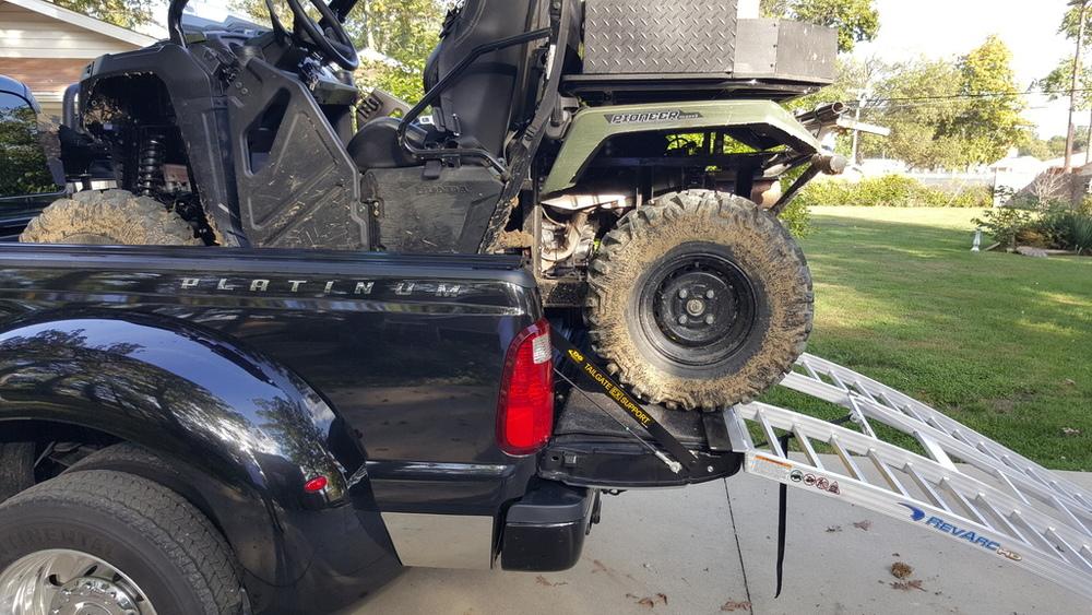Need to transport 450 lb MotorCycle - What will my tailgate weight hold ...