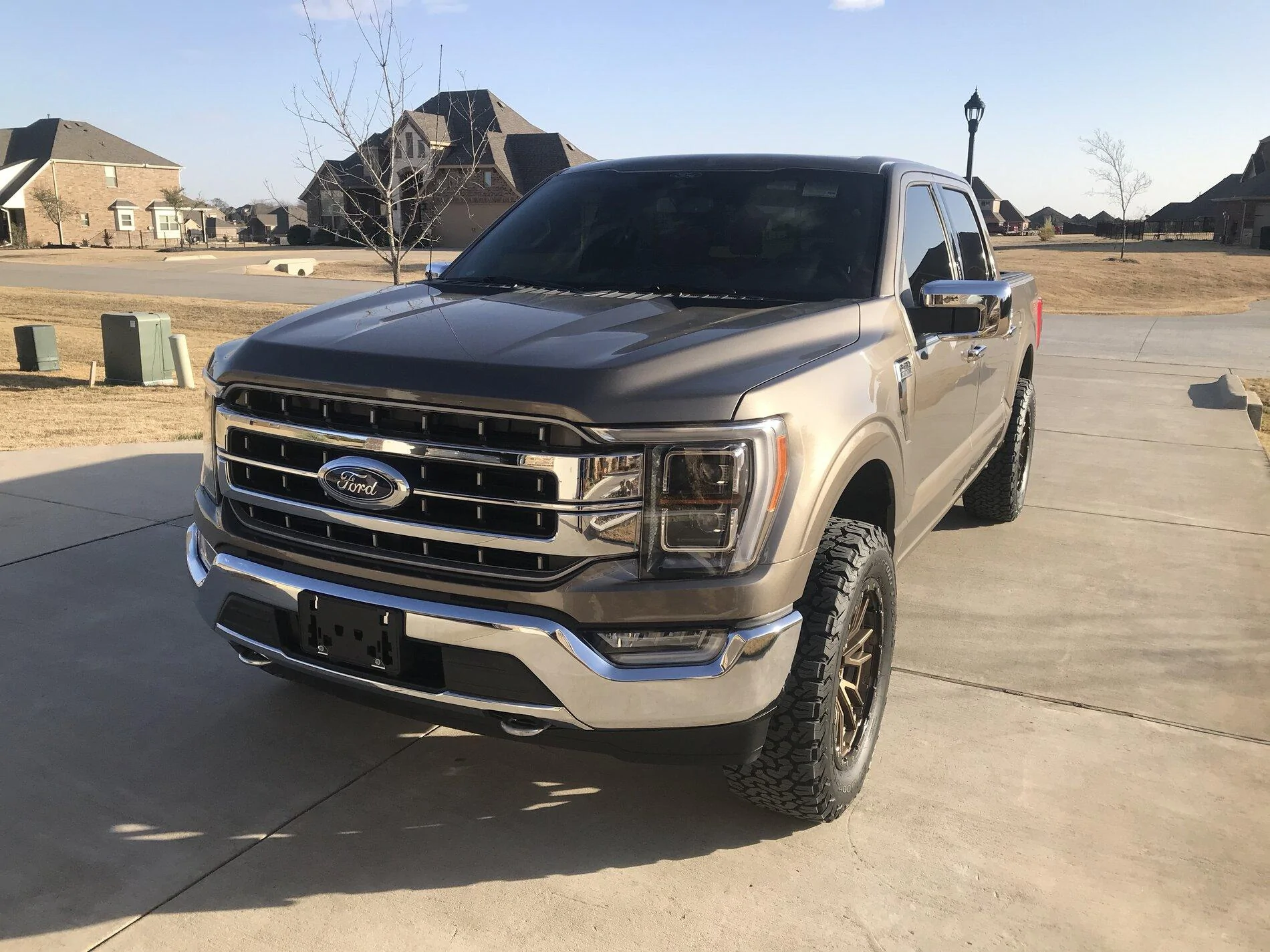 My 2021 F-150 on 2.25" Readylift Leveling Kit, 20x9 Fuel Rebel 6 Wheels ...