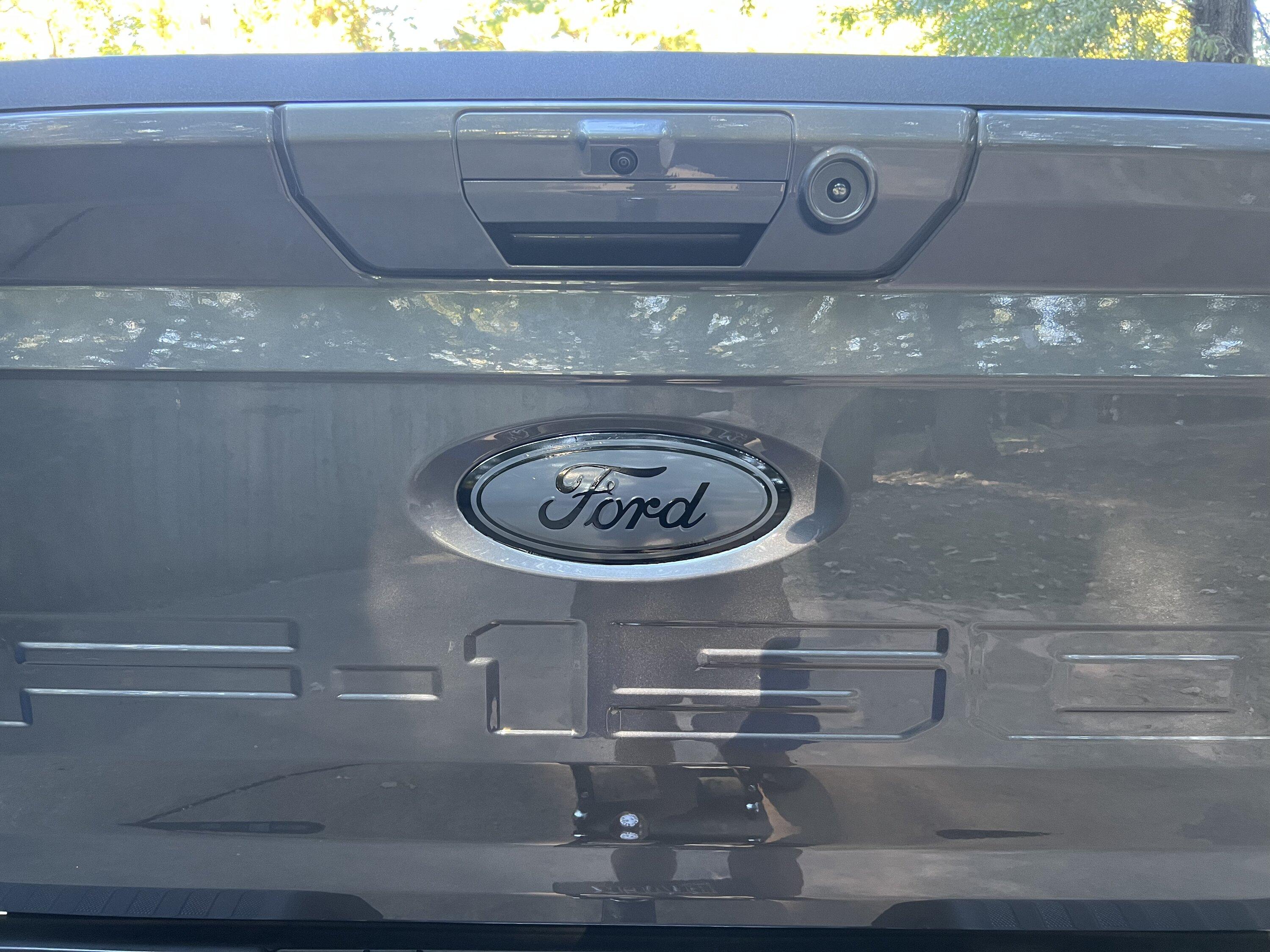 Emblem overlay - Black/white | F150gen14 -- 2021+ Ford F-150, Tremor ...