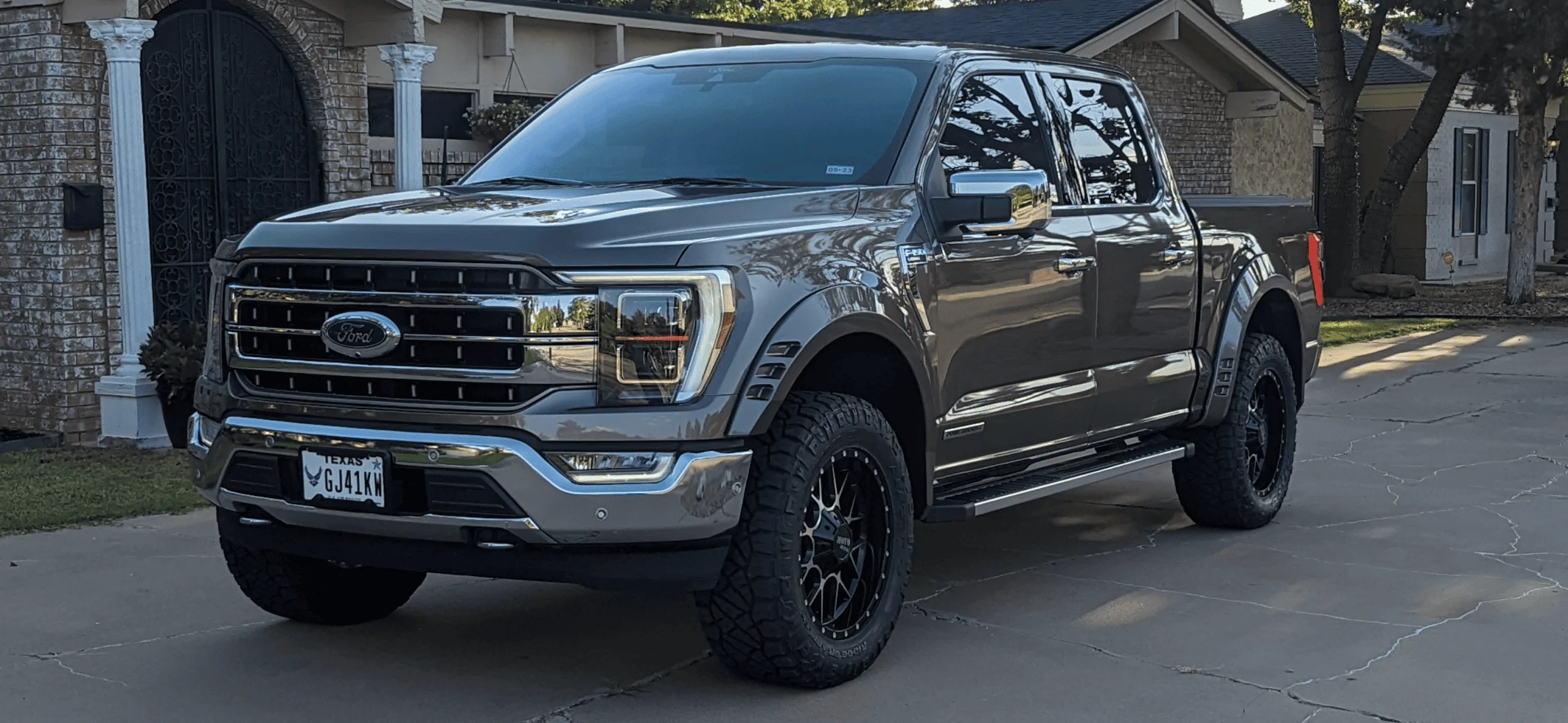 Rough Country SF1 Fender Flares Installed | F150gen14 -- 2021+ Ford F ...