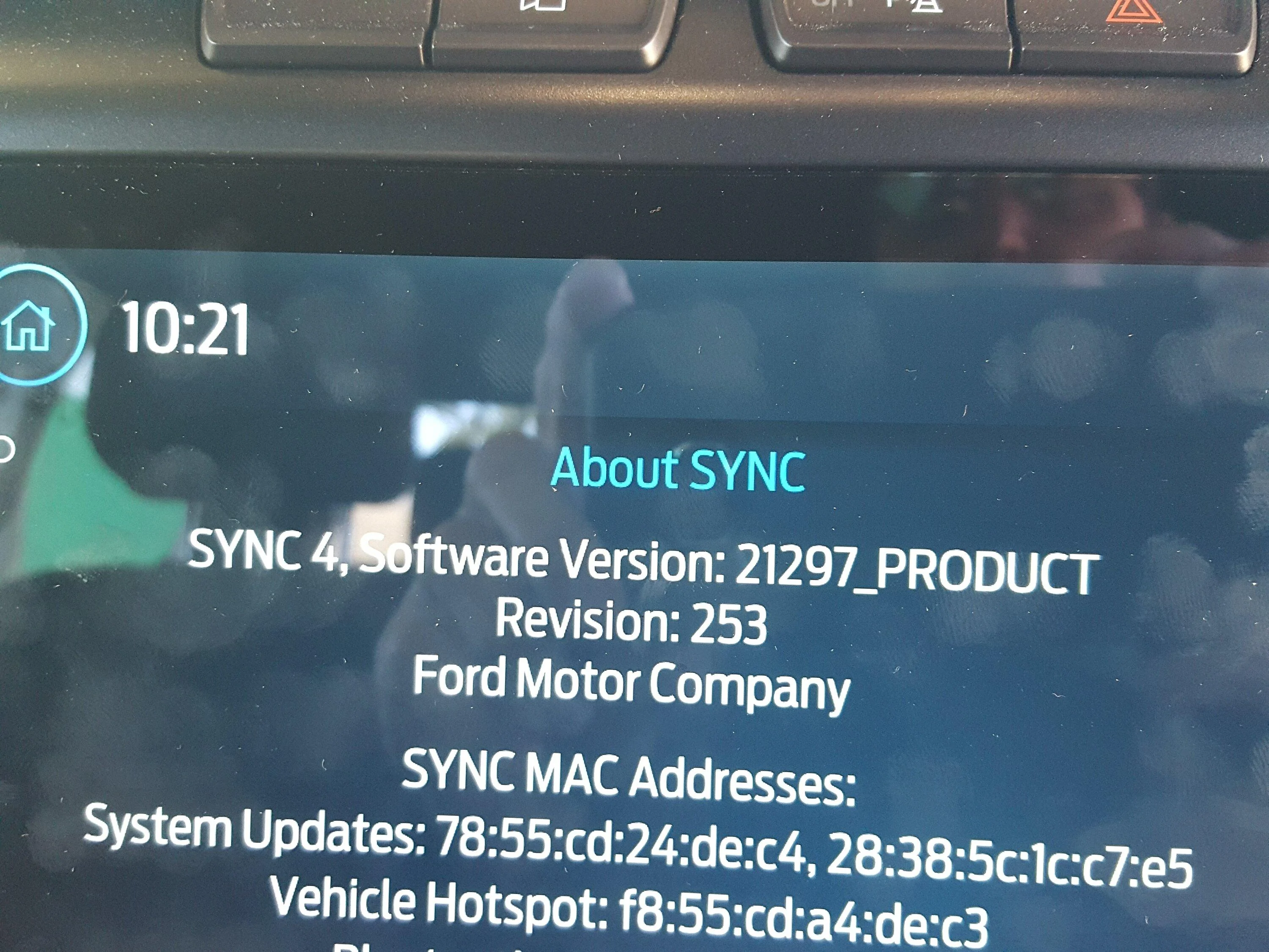 sync 4 updates and version | F150gen14 -- 2021+ Ford F-150, Tremor ...
