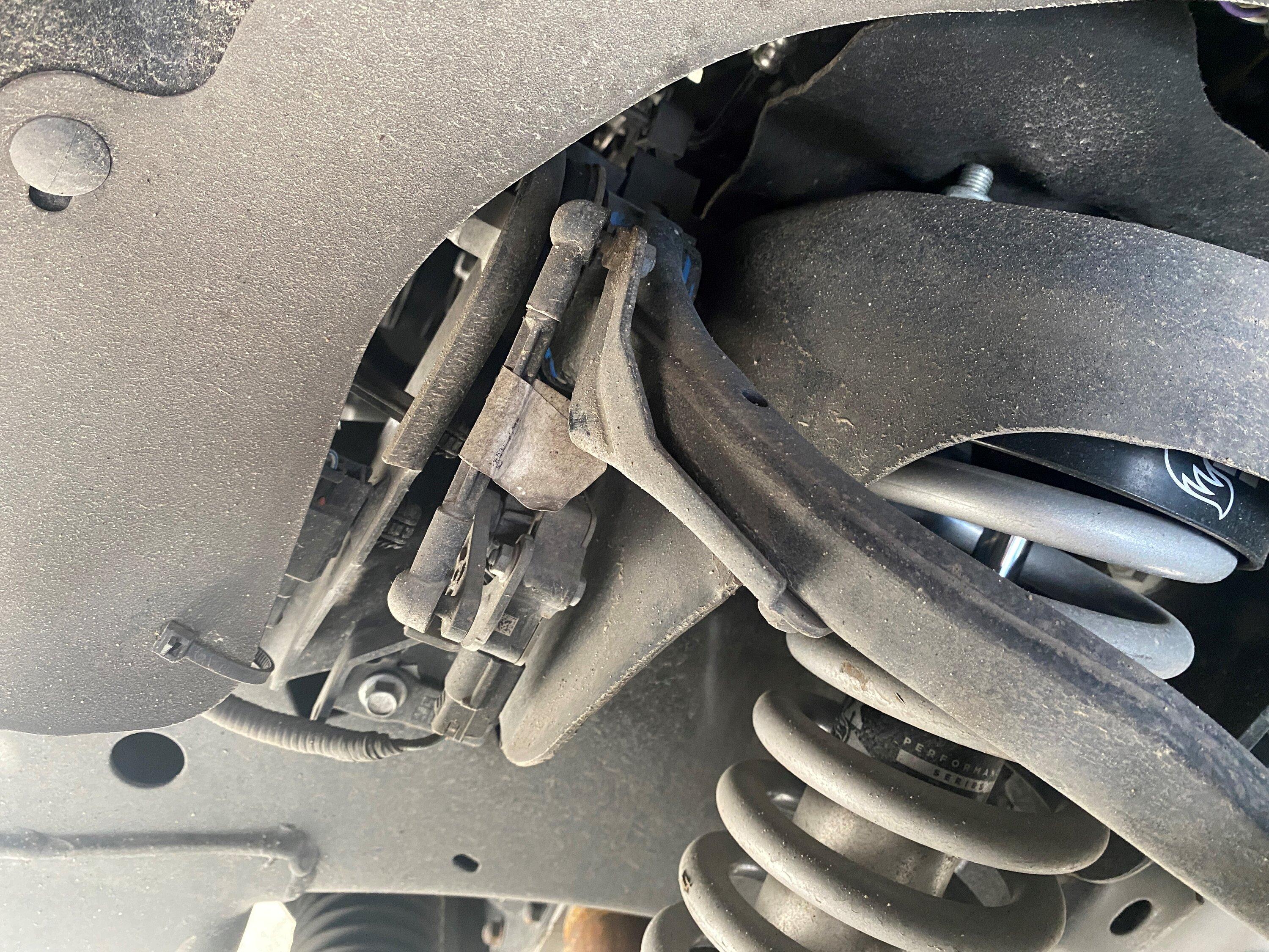 Fox Leveling Kit - Ride Height Sensor Relocation? | F150gen14 -- 2021+ Ford F-150, Tremor ...