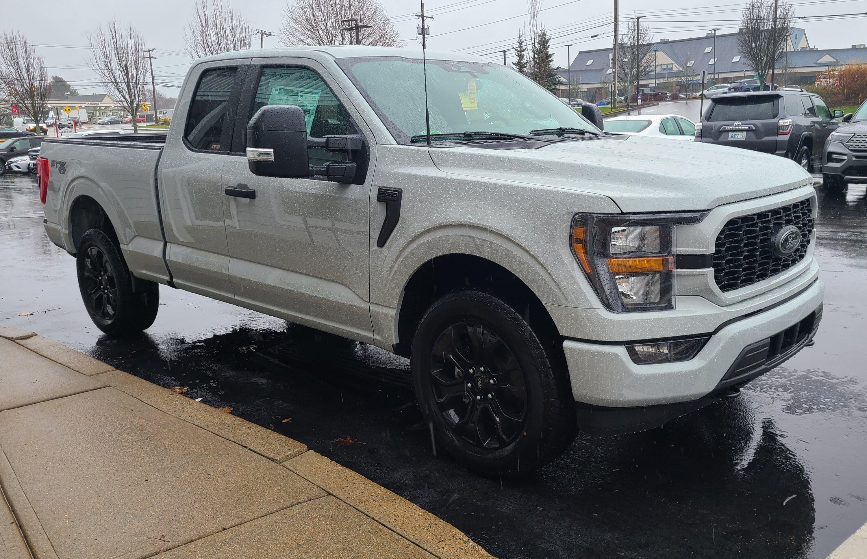 2023 STX Black Appearance Package on Avalanche color - Updated w/ more ...