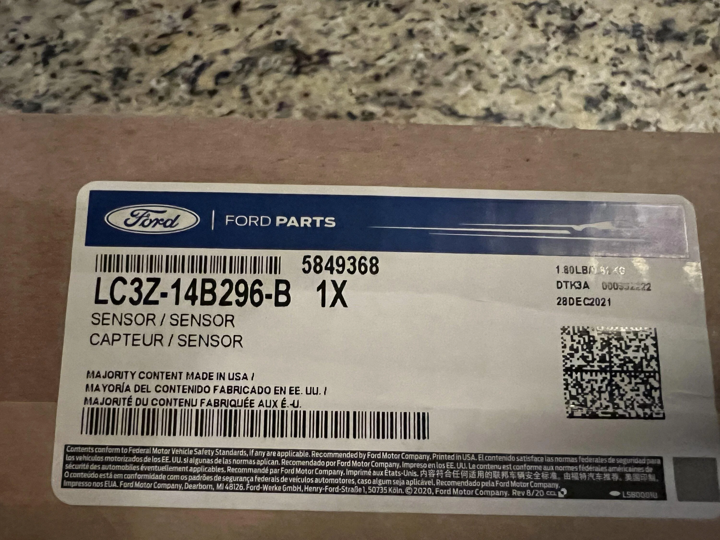 Florida - LC3Z14B296B KIT - YAW RATE TRAILER SENSOR MODULE - EDIT: $300 ...