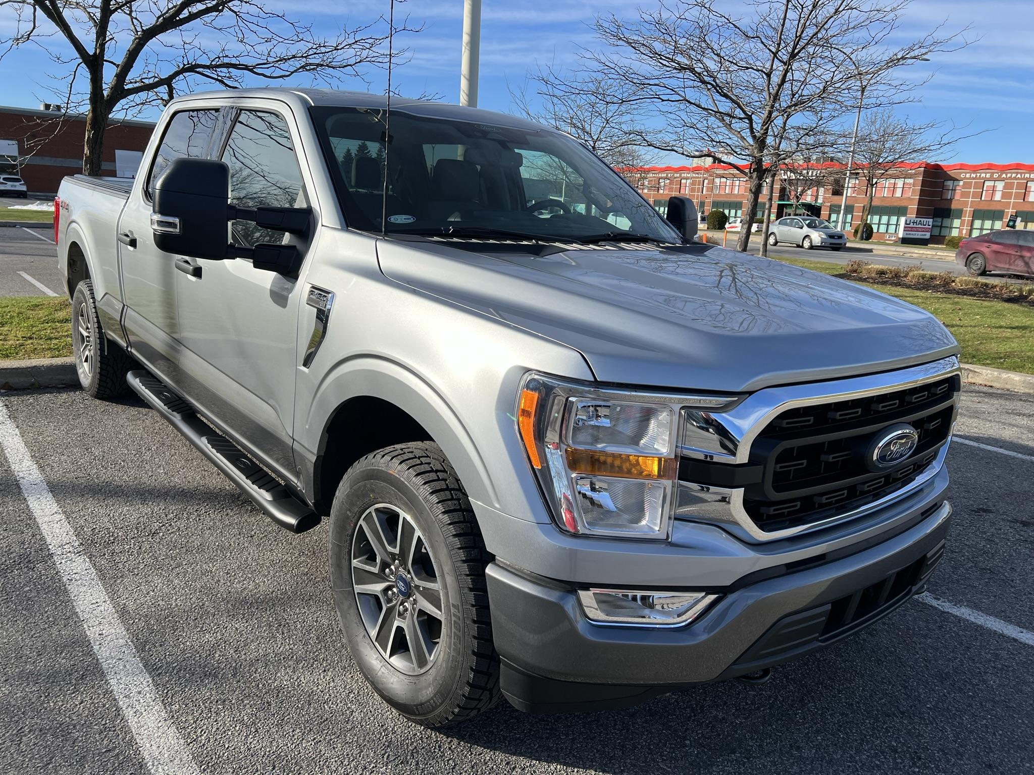 Received my 2022 F-150 XLT Iconic Silver - Two Tone - HDPP | F150gen14 ...