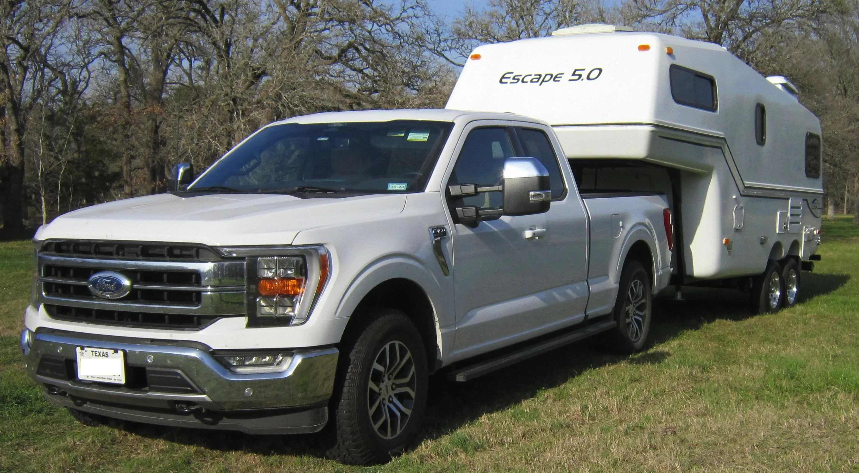 Another 5th wheel rig (a work in progress): 2022 Lariat SuperCab 3.5EB 4x4 towing Escape 5.0 ...