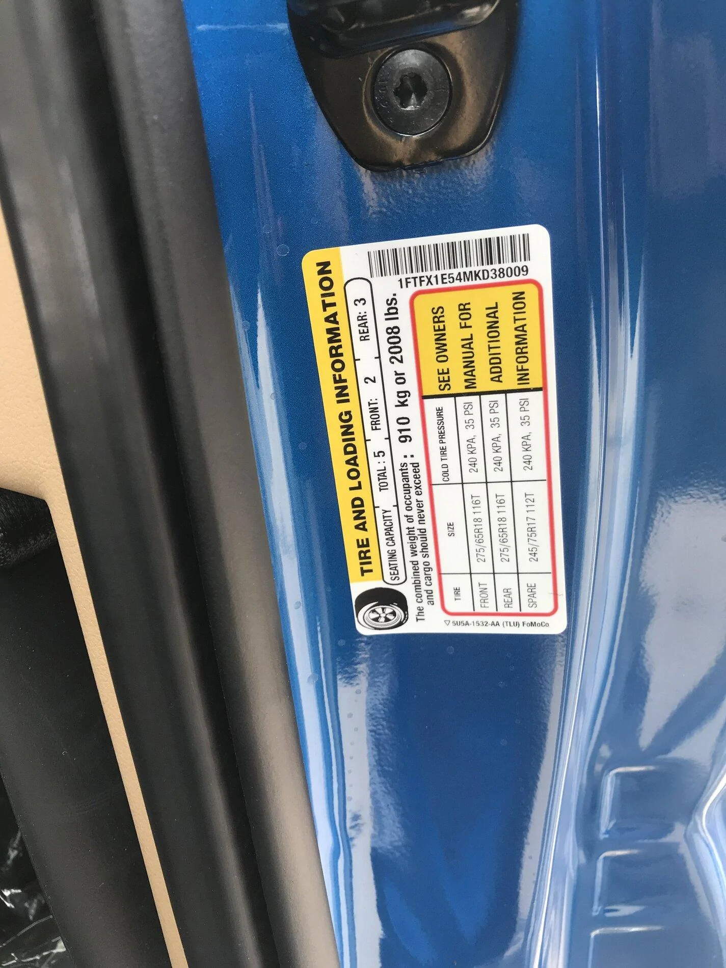 2021 F-150 Payload Stickers | Page 3 | F150gen14 -- 2021+ Ford F-150 ...