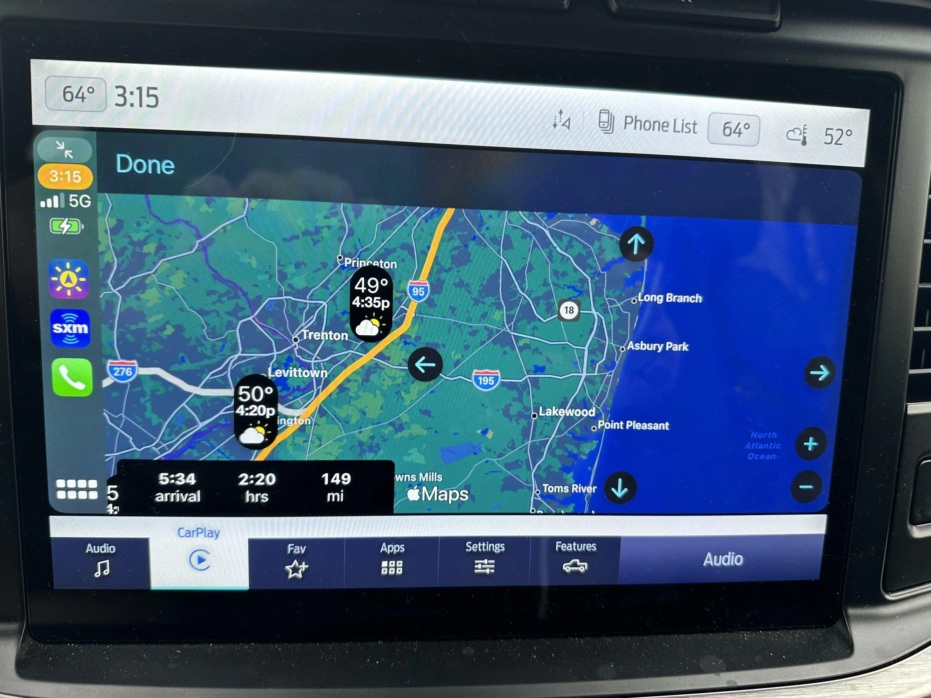 CarPlay enabled weather radar app? | F150gen14 -- 2021+ Ford F-150 ...