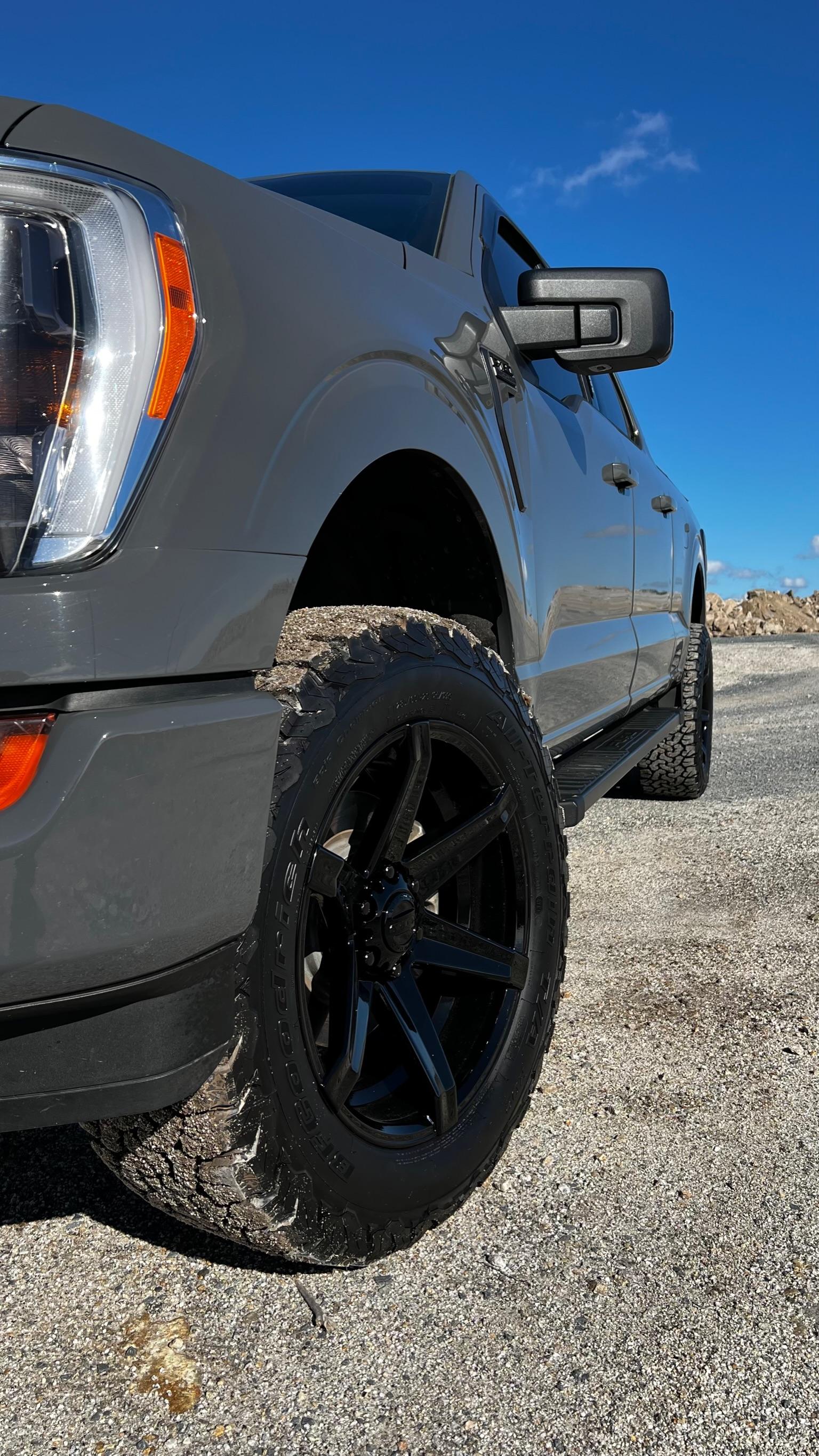 2” Level + 285/60R20 Nitto RGs + 20 x 9.0 +12mm Wheels = Rubbing ...