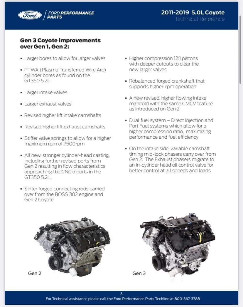 Additional technical information on gen 4 5.0L V8? | F150gen14 -- 2021 ...