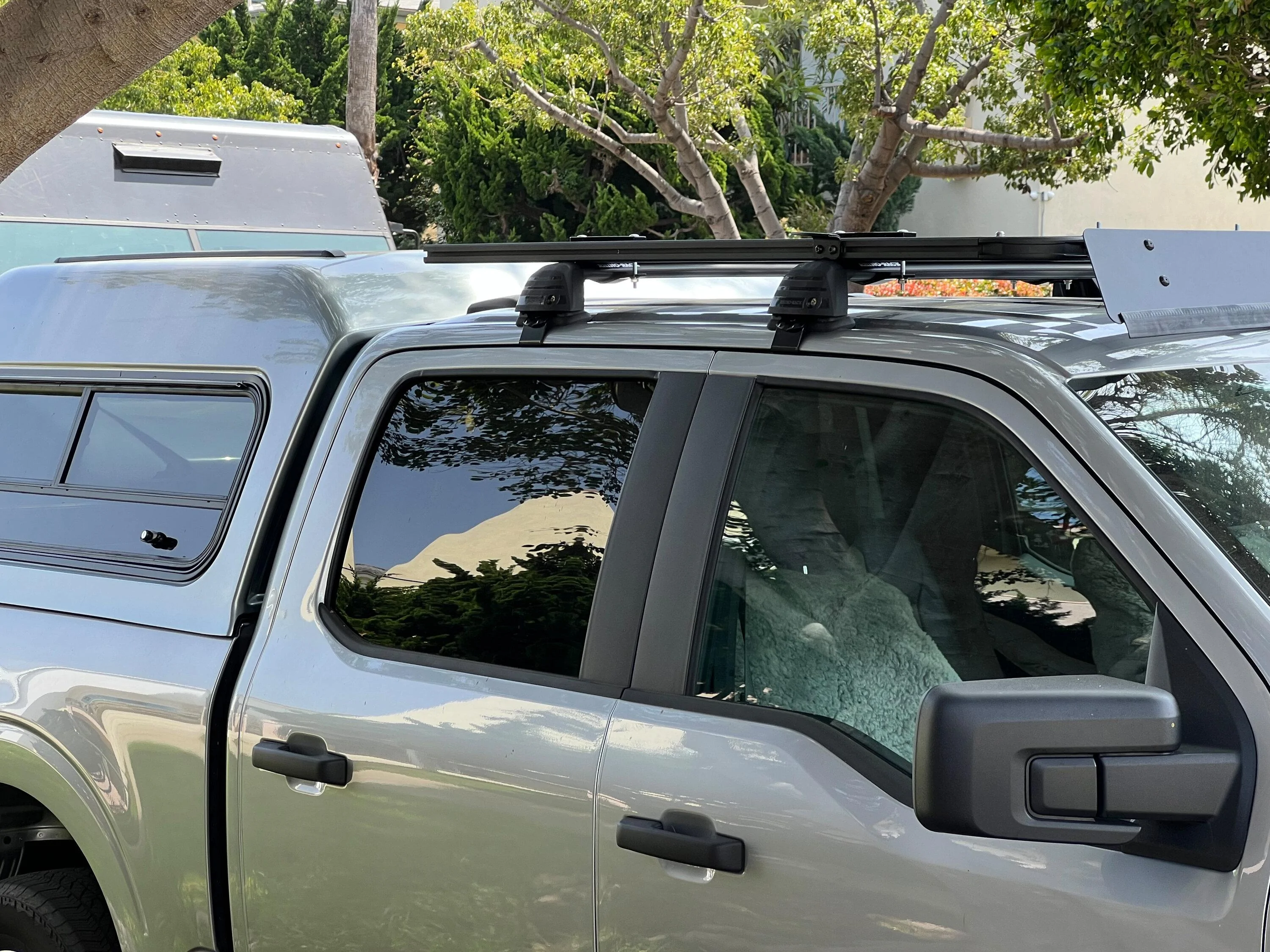 Installed: Leer 180 Bed Cap, Rhino Rack Roof Rack, Clearance Lights ...