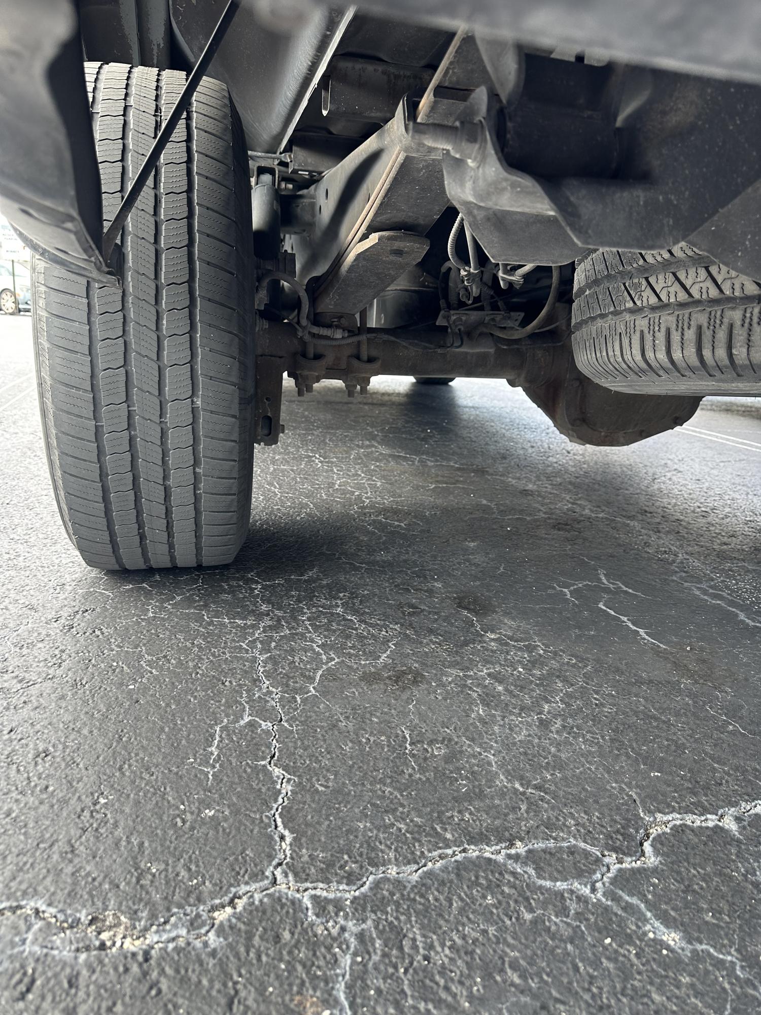 Check out my new leaf springs which seem clearly bad | F150gen14 ...