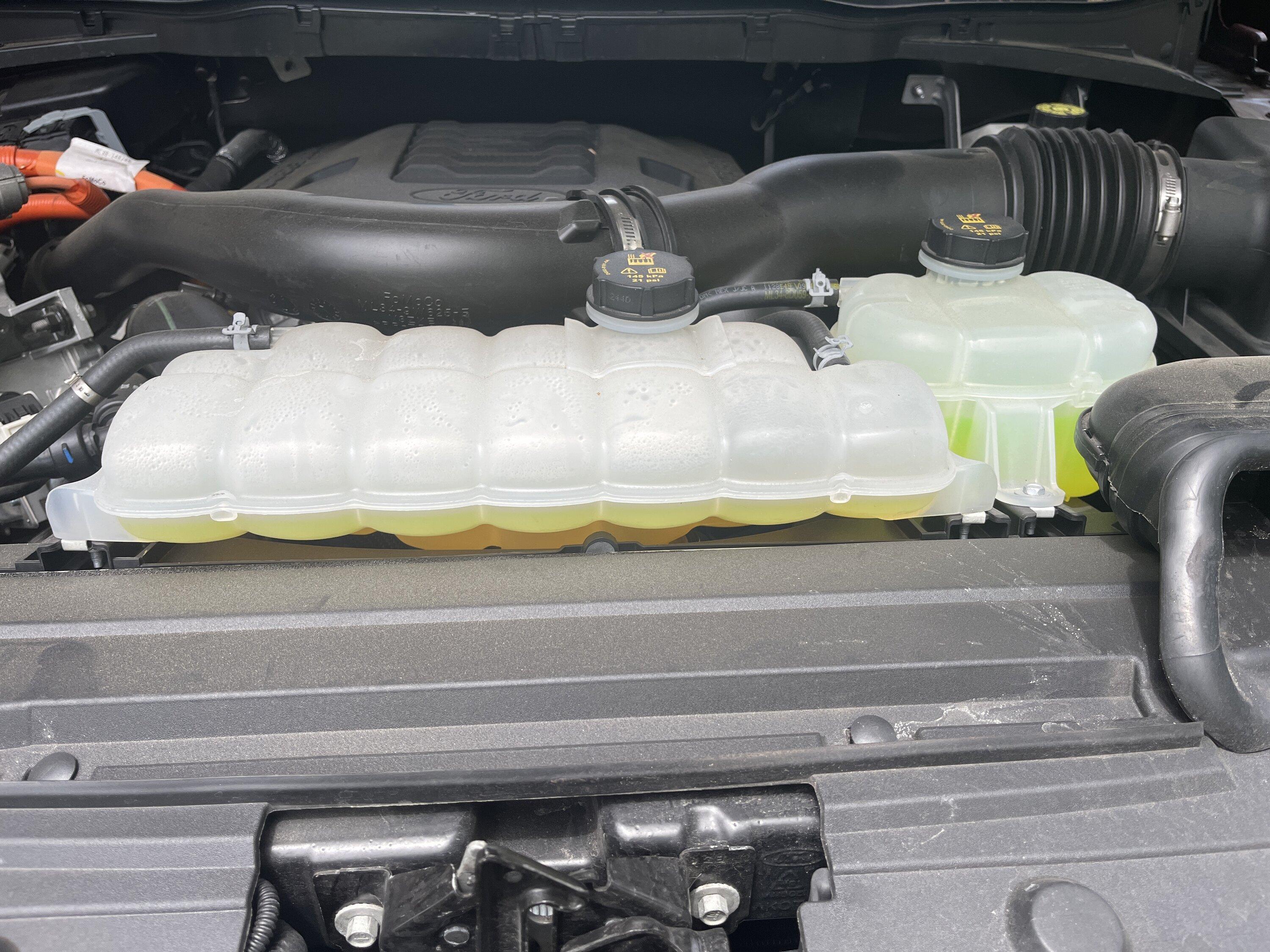 OK who can explain the 2 coolant reservoir thing to me | F150gen14 ...