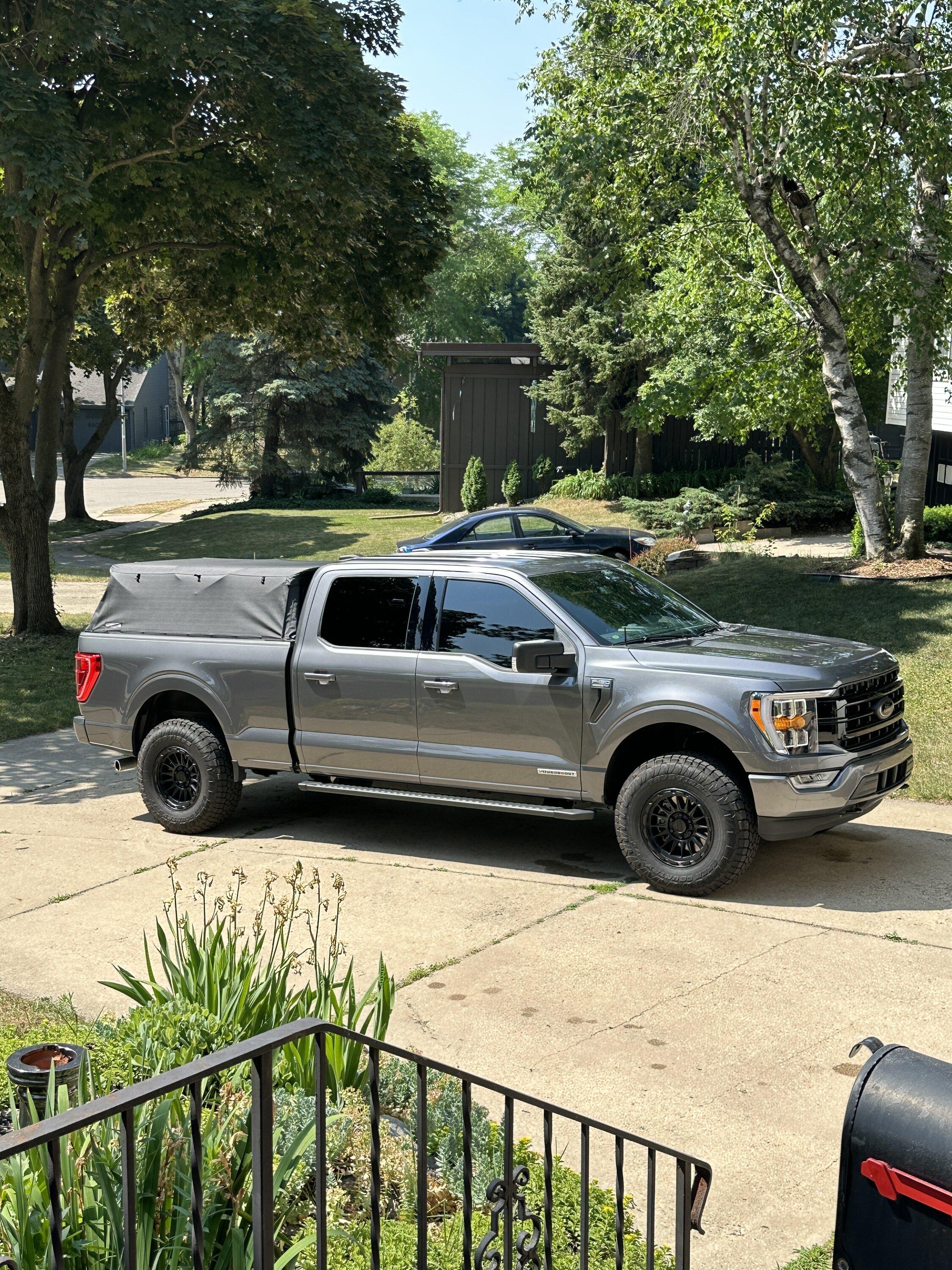 Wisconsin - Softopper 6.5 ft Bed - Black Truck Topper (Will ship ...