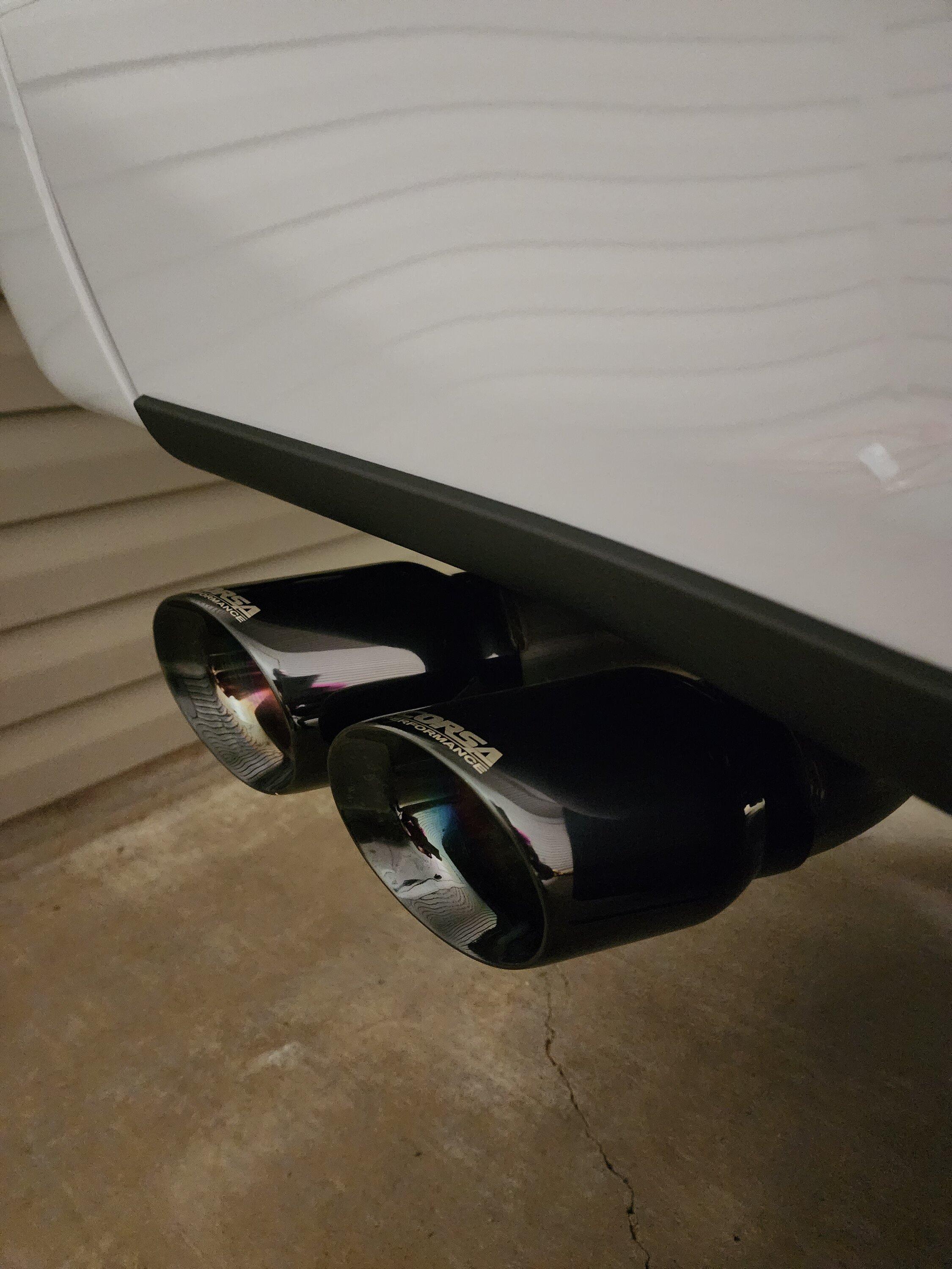 Black Exhaust Tip | F150gen14 -- 2021+ Ford F-150, Tremor, Raptor Forum ...