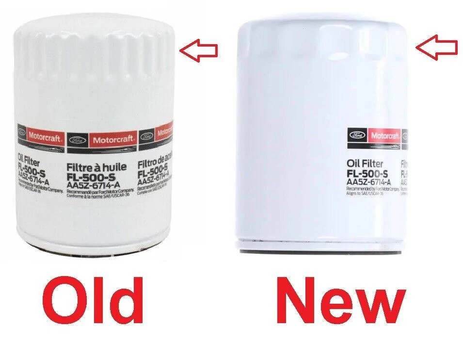 Motorcraft FL-500S Oil Filter - New vs Old Style | F150gen14 -- 2021 ...