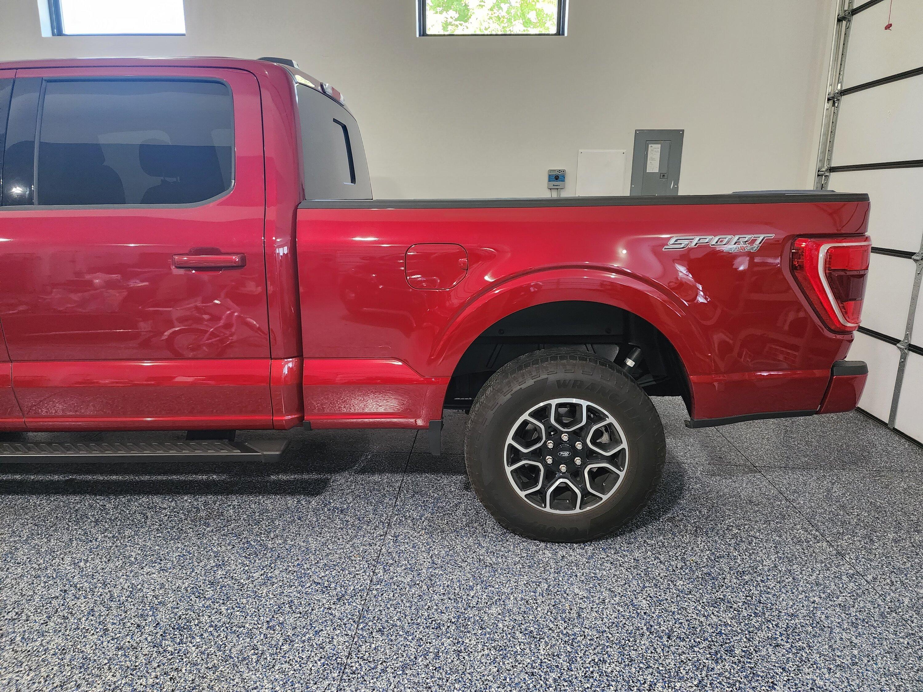 2022 XLT Rear Wheel Well Liners | F150gen14 -- 2021+ Ford F-150, Tremor ...