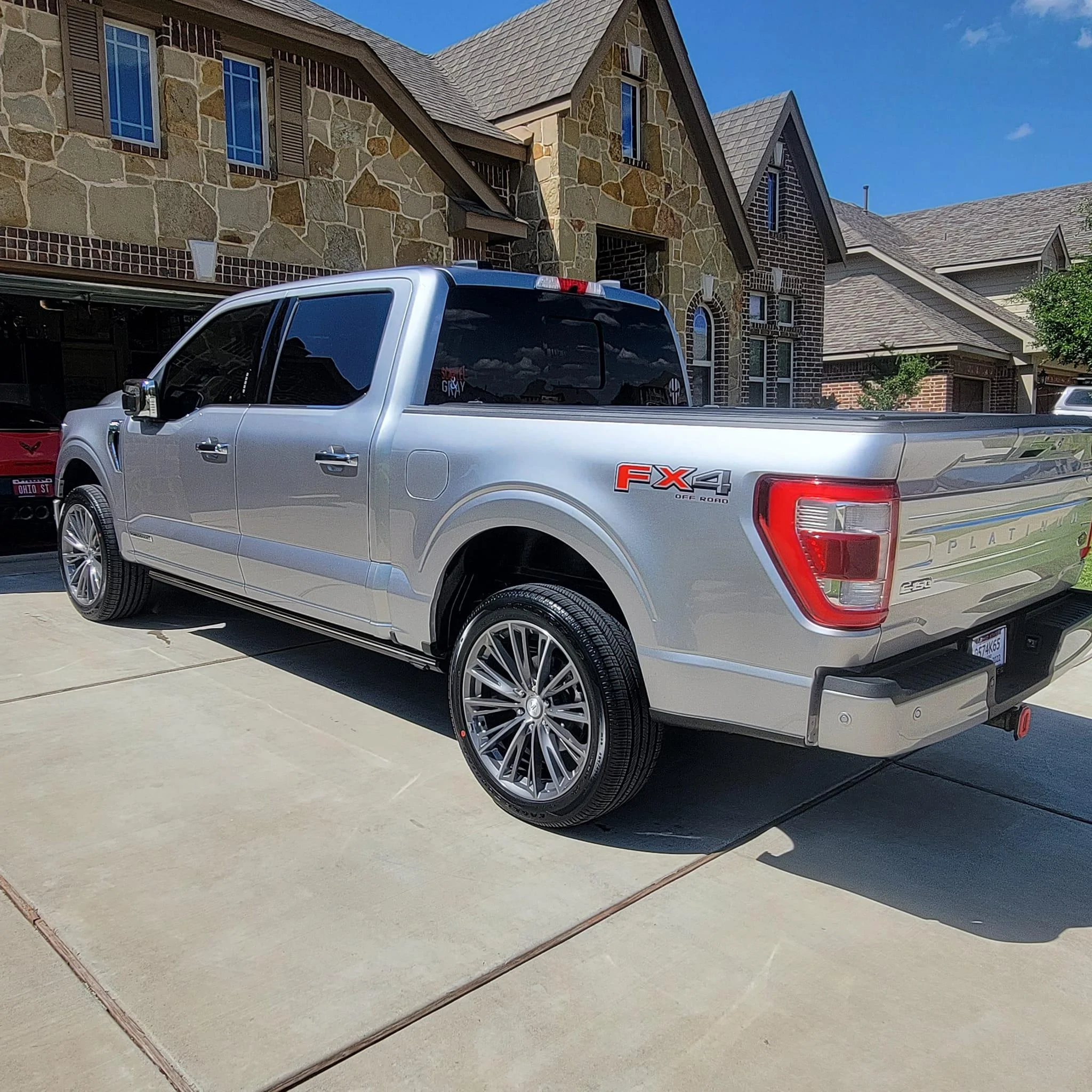 22" wheels on My 22 Platinum | F150gen14 -- 2021+ Ford F-150, Tremor ...