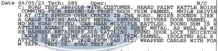 Door Panel Rattle | Page 2 | F150gen14 -- 2021+ Ford F-150, Tremor ...